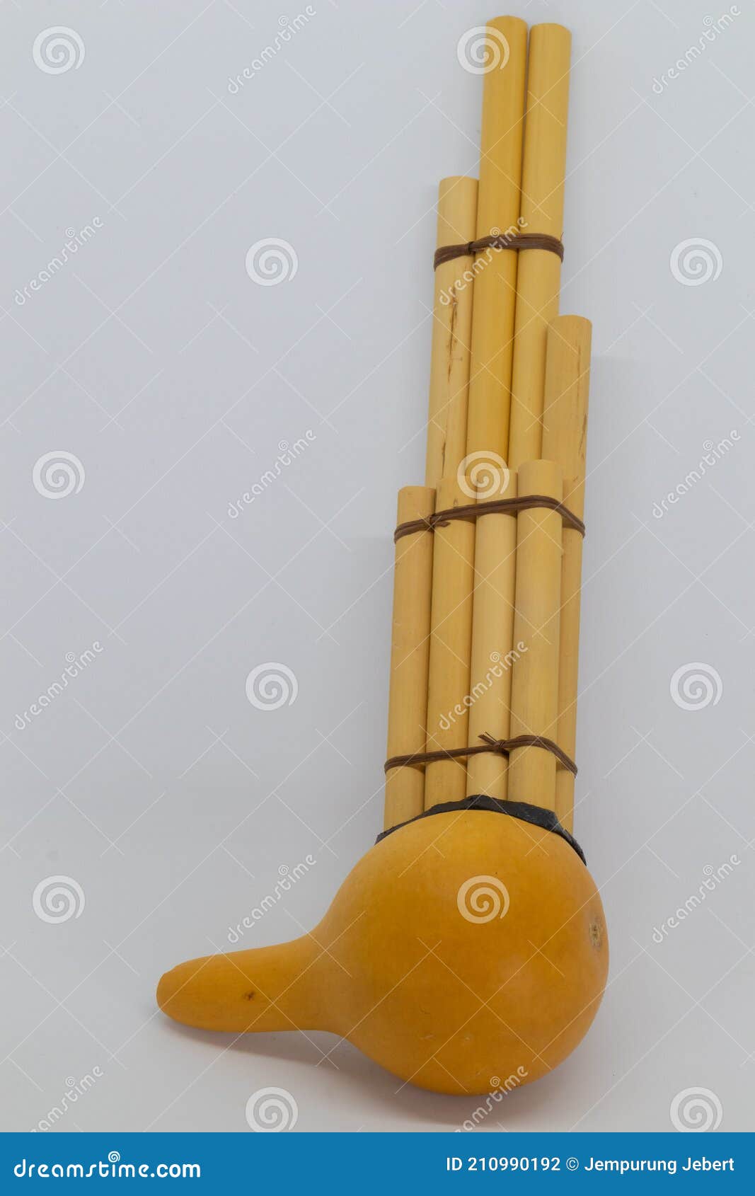 Instrumento Musical Tradicional Chamado Sompoton Foto de Stock - Imagem ...