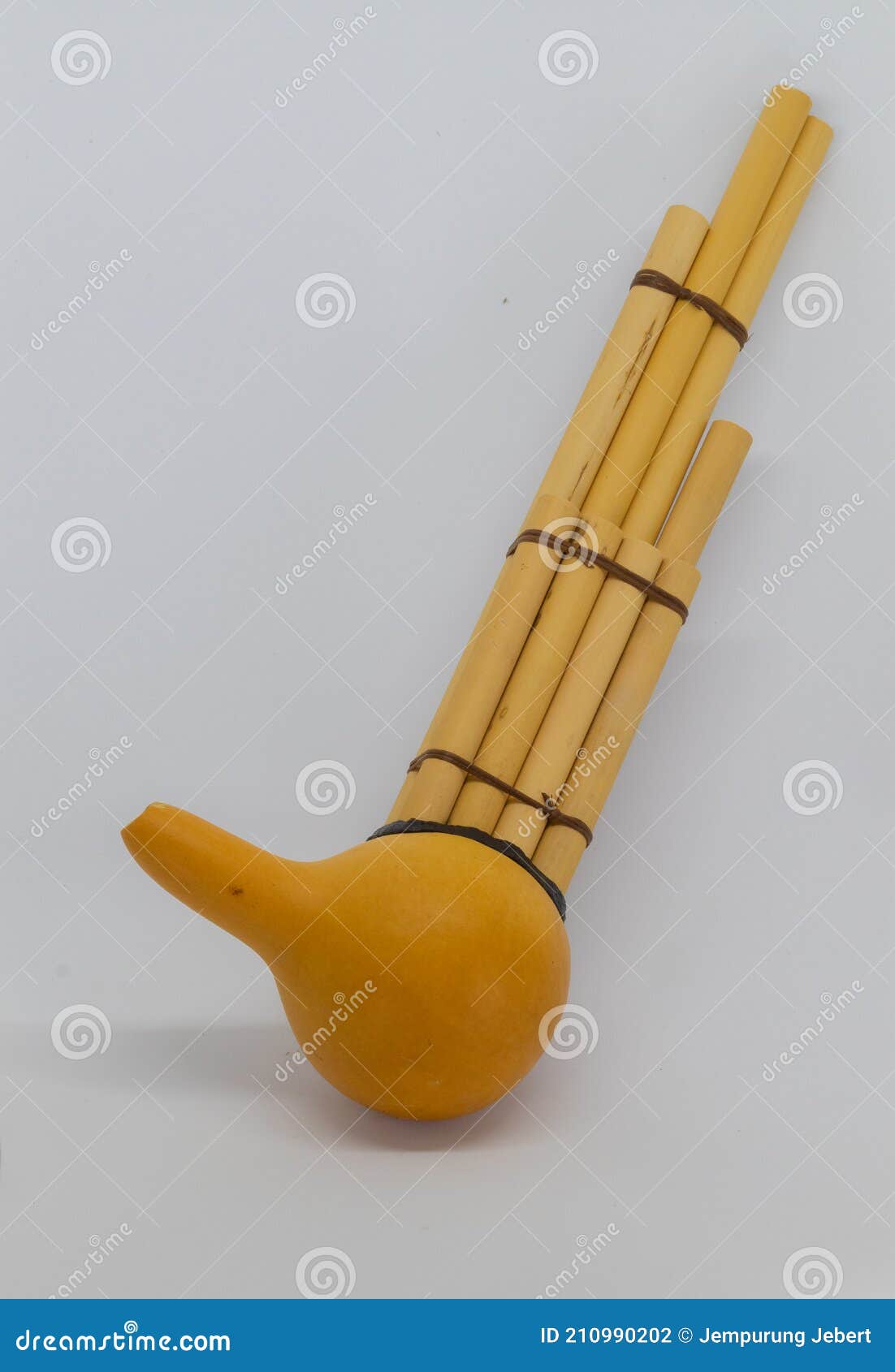 Instrumento Musical Tradicional Chamado Sompoton Foto de Stock - Imagem ...