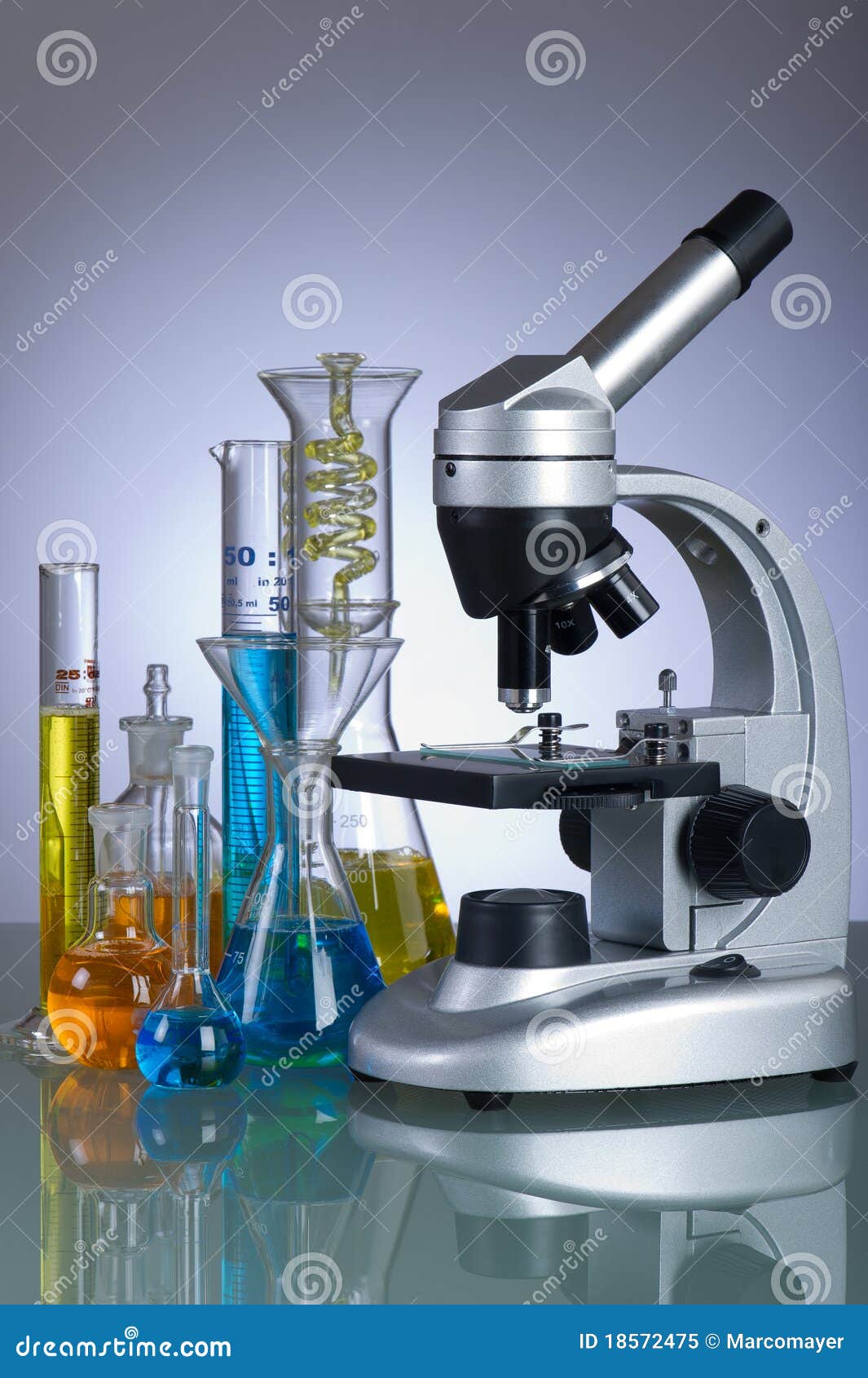 Instrumentos Del Laboratorio Imagen de archivo - Imagen de herramienta ...