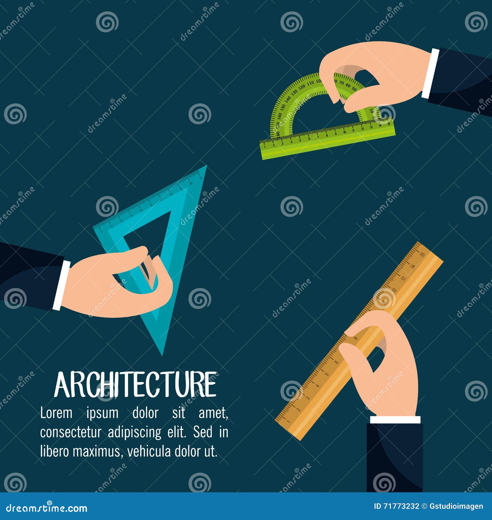 Instruments Architecture Design Stock Illustration - Illustration of ...