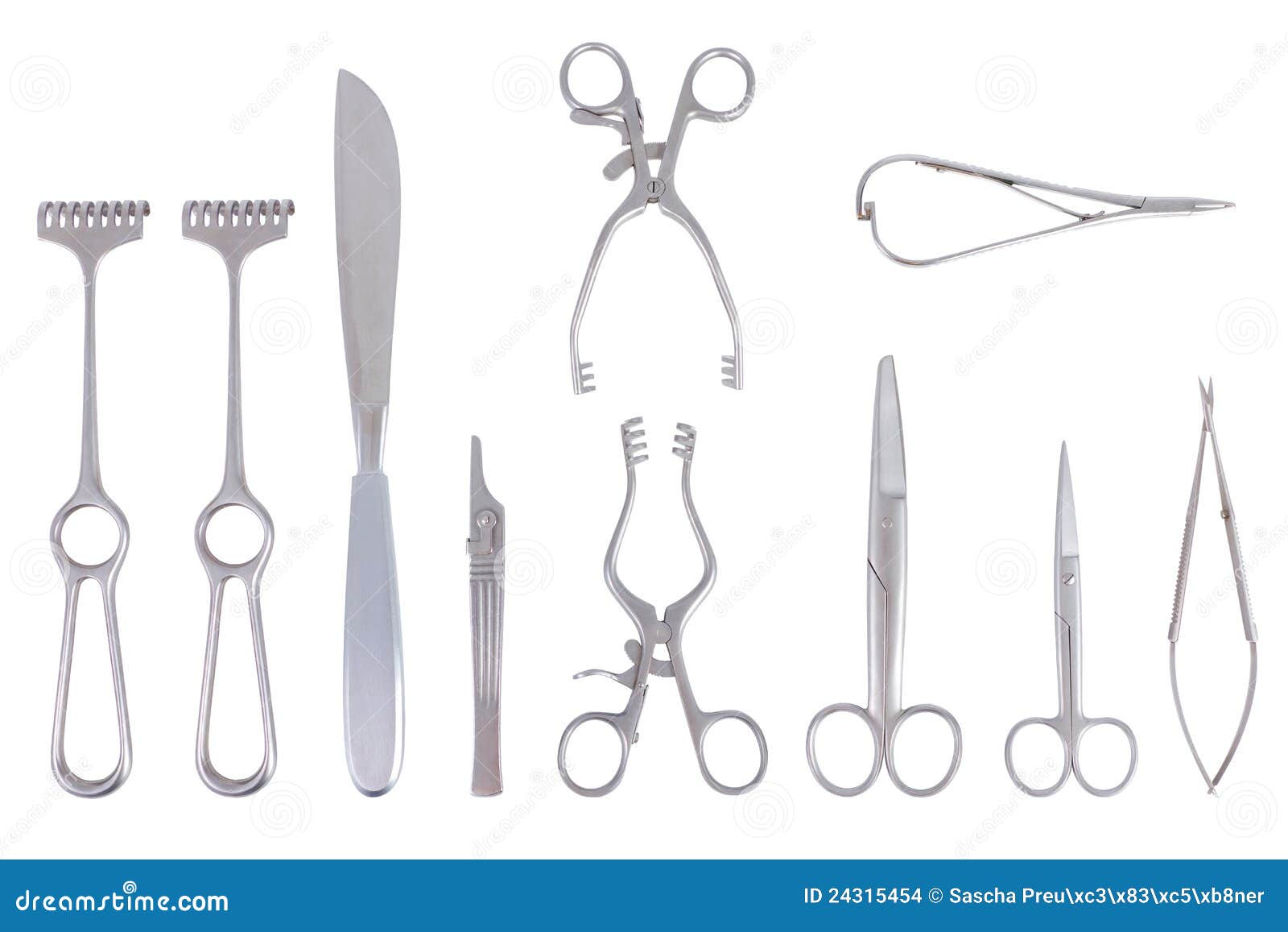 Instruments chirurgicaux photo stock. Image du chirurgie - 24315454