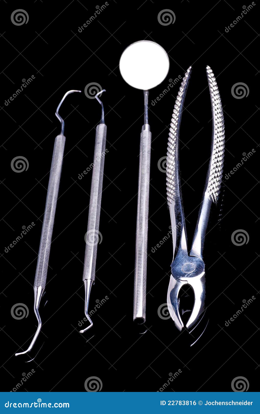 Instruments dentaires photo stock. Image du matériel - 22783816