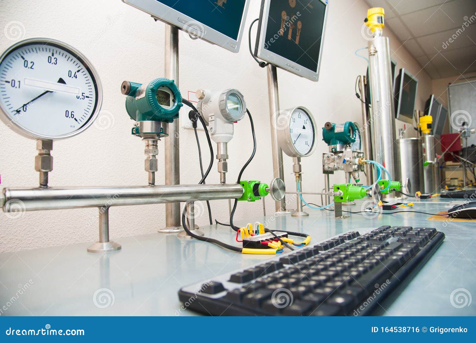 Instruments in the Development Laboratory Stock Photo - Image of ...