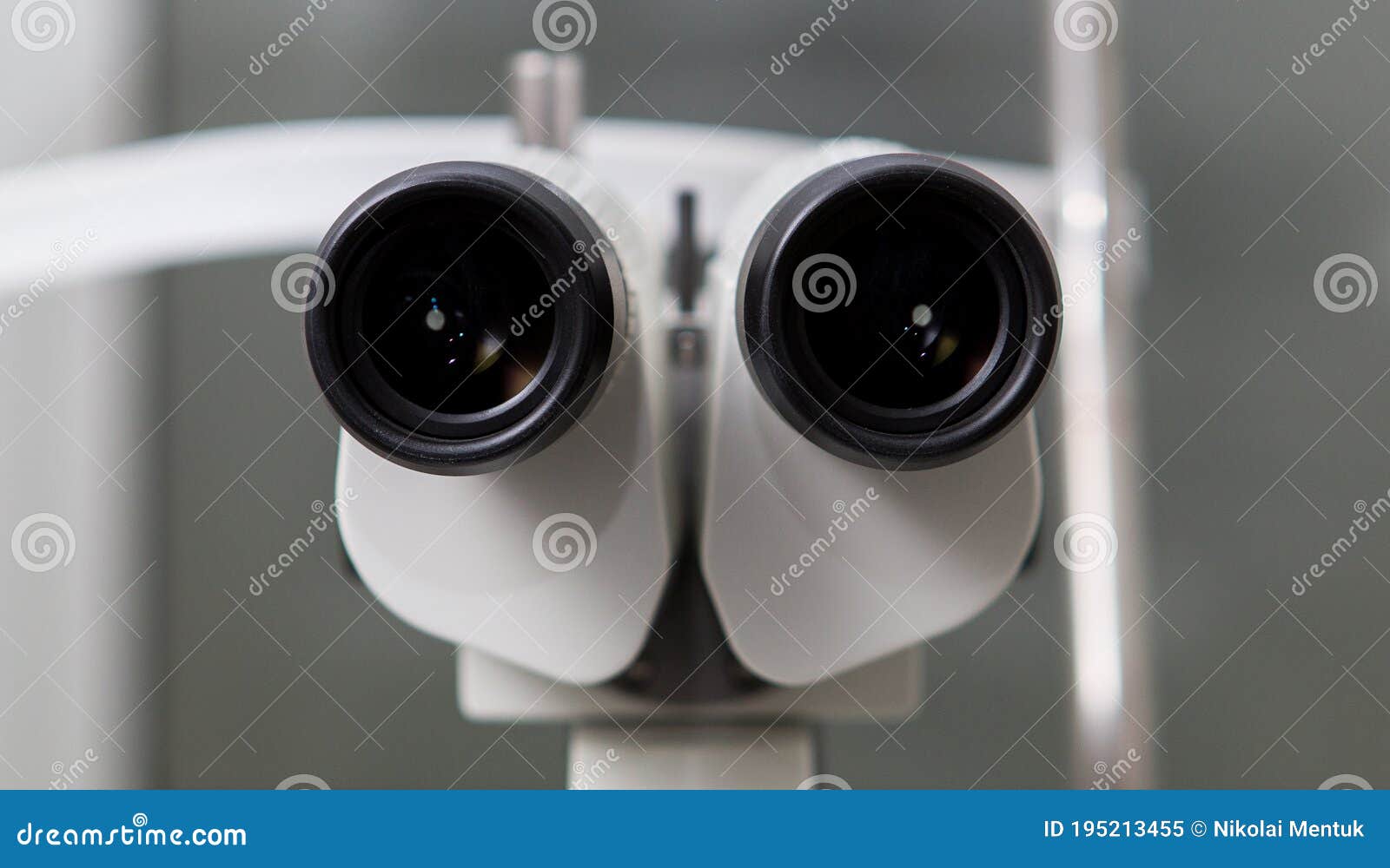 Instruments for Diagnosing Vision in an Optometrist`s Office. Stock ...
