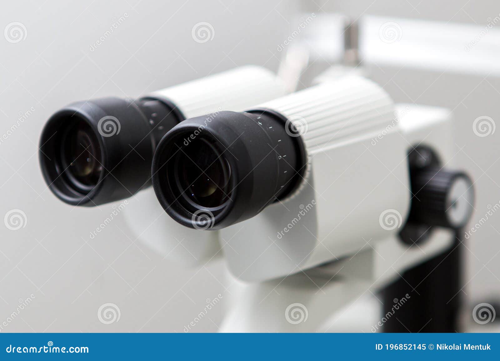 Instruments for Diagnosing Vision in an Optometrist`s Office Stock ...