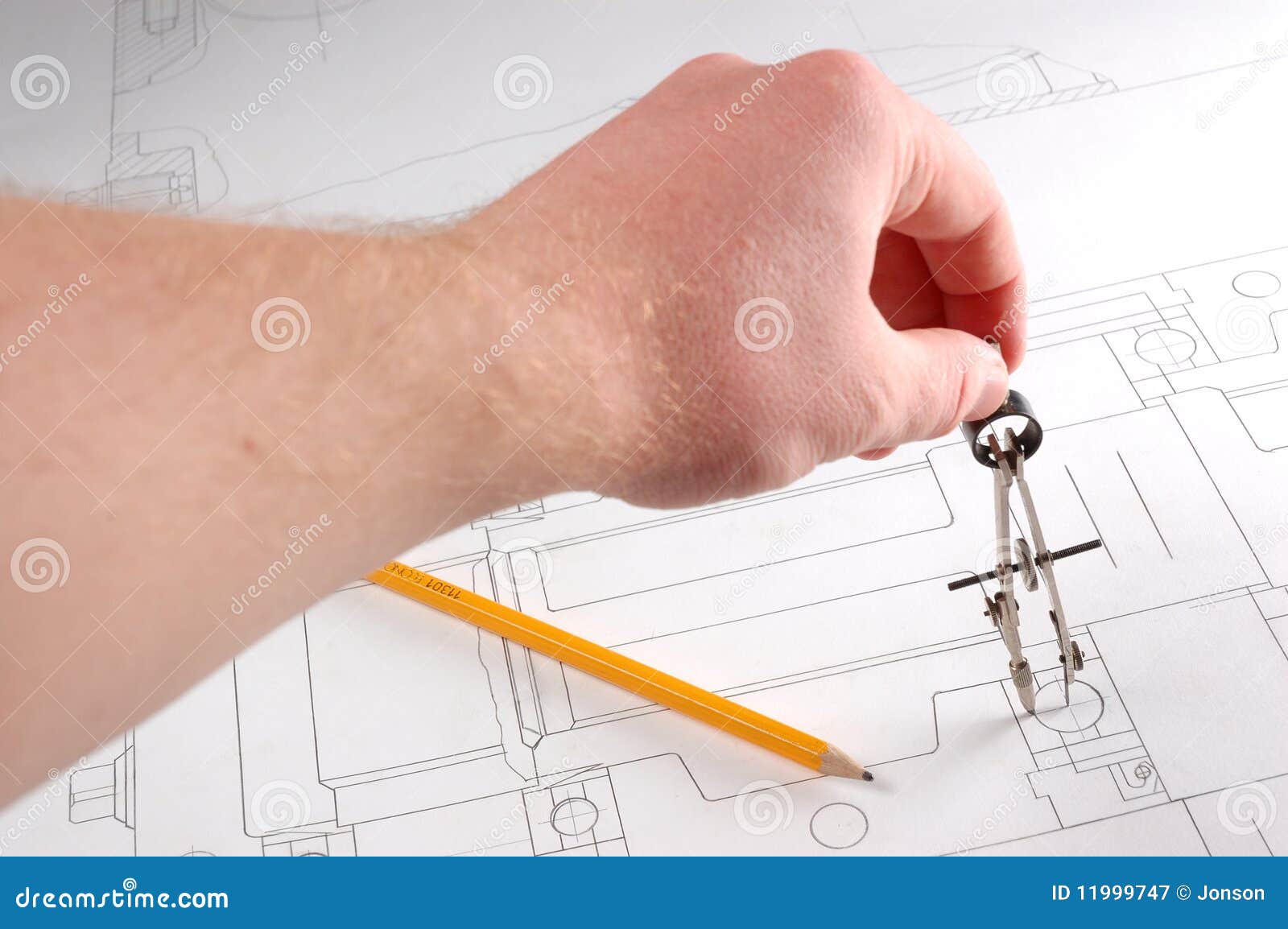 Instruments for drawing stock image. Image of construction - 11999747