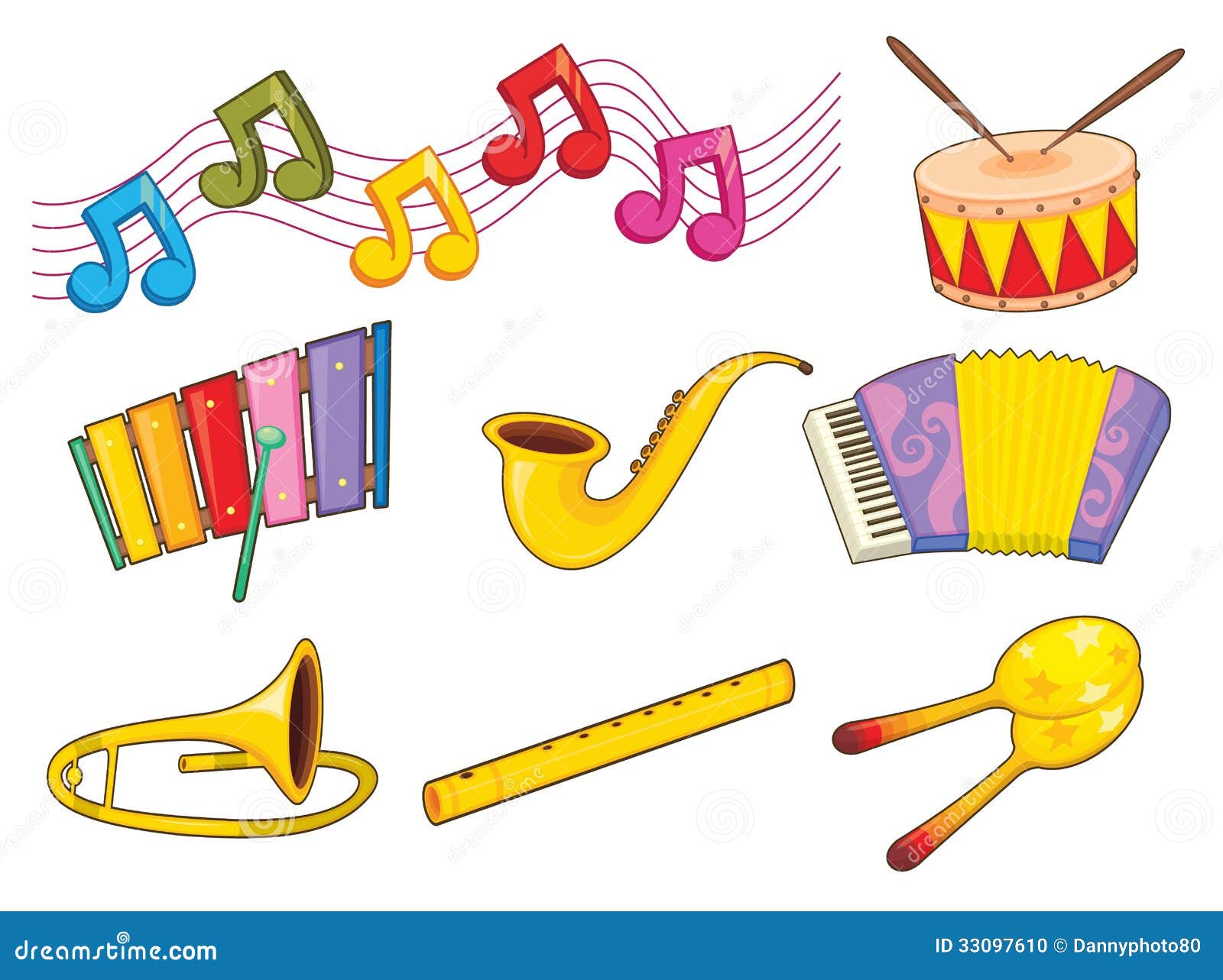 Instruments Stock Vector Illustration Of Isolated Object 33097610