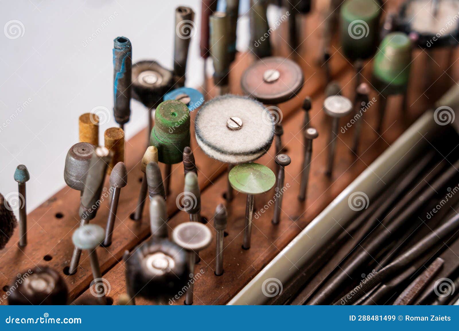 Instruments Kit in a Large Workshop for the Manufacture of Handmade ...