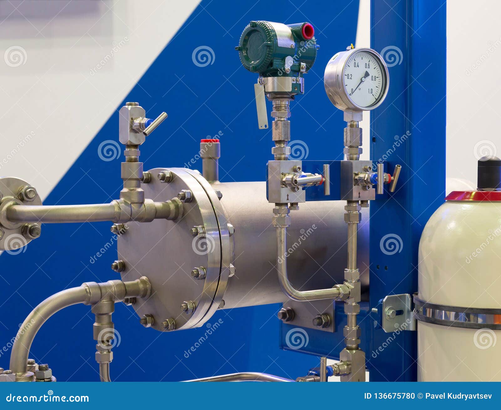 Instruments for Measuring Pressure. Stock Photo - Image of metering ...