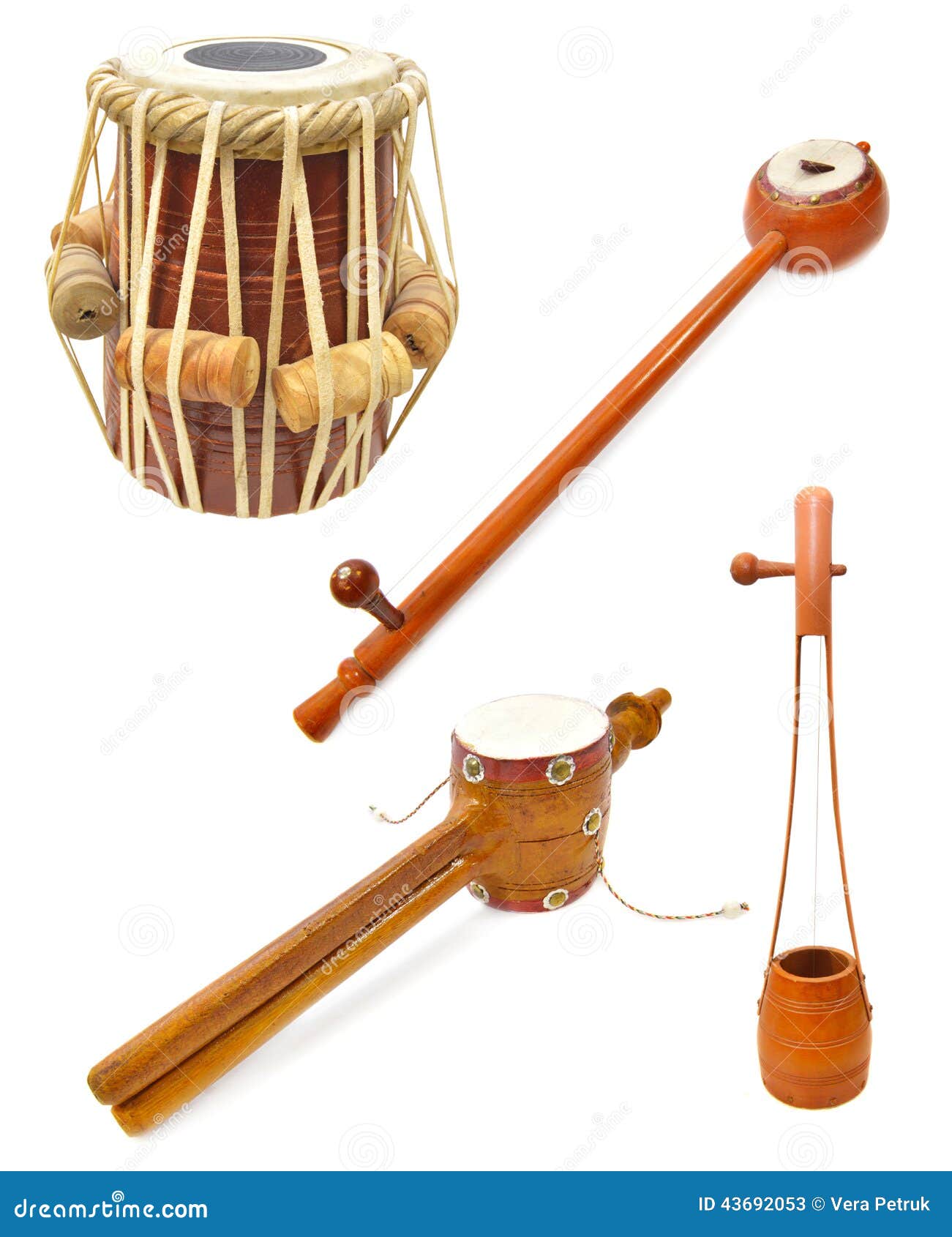 Instruments Musicaux Indiens Image stock - Image du cuir, matériel ...