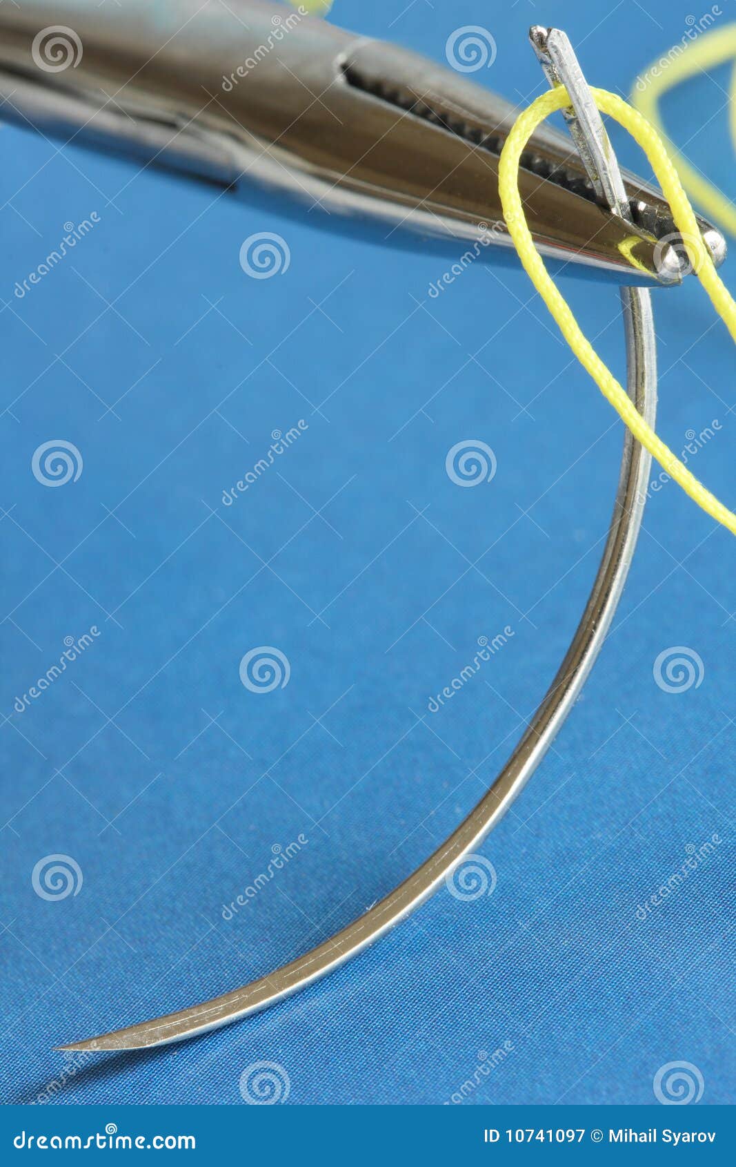 Instruments - Needle and Thread Stock Image - Image of operating ...