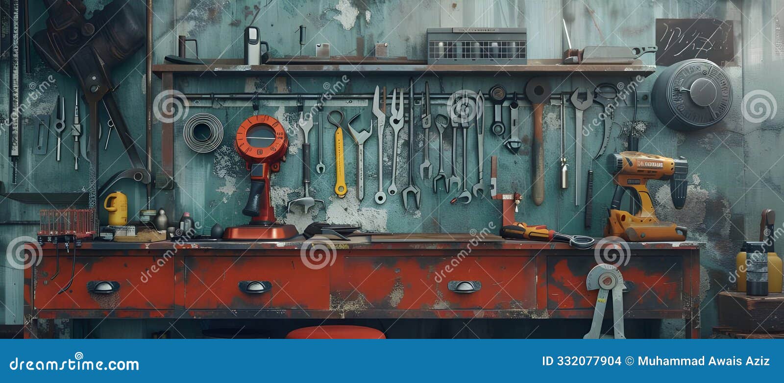 Instruments for Repair and Maintenance Background, Happy Labor Day - Ai ...