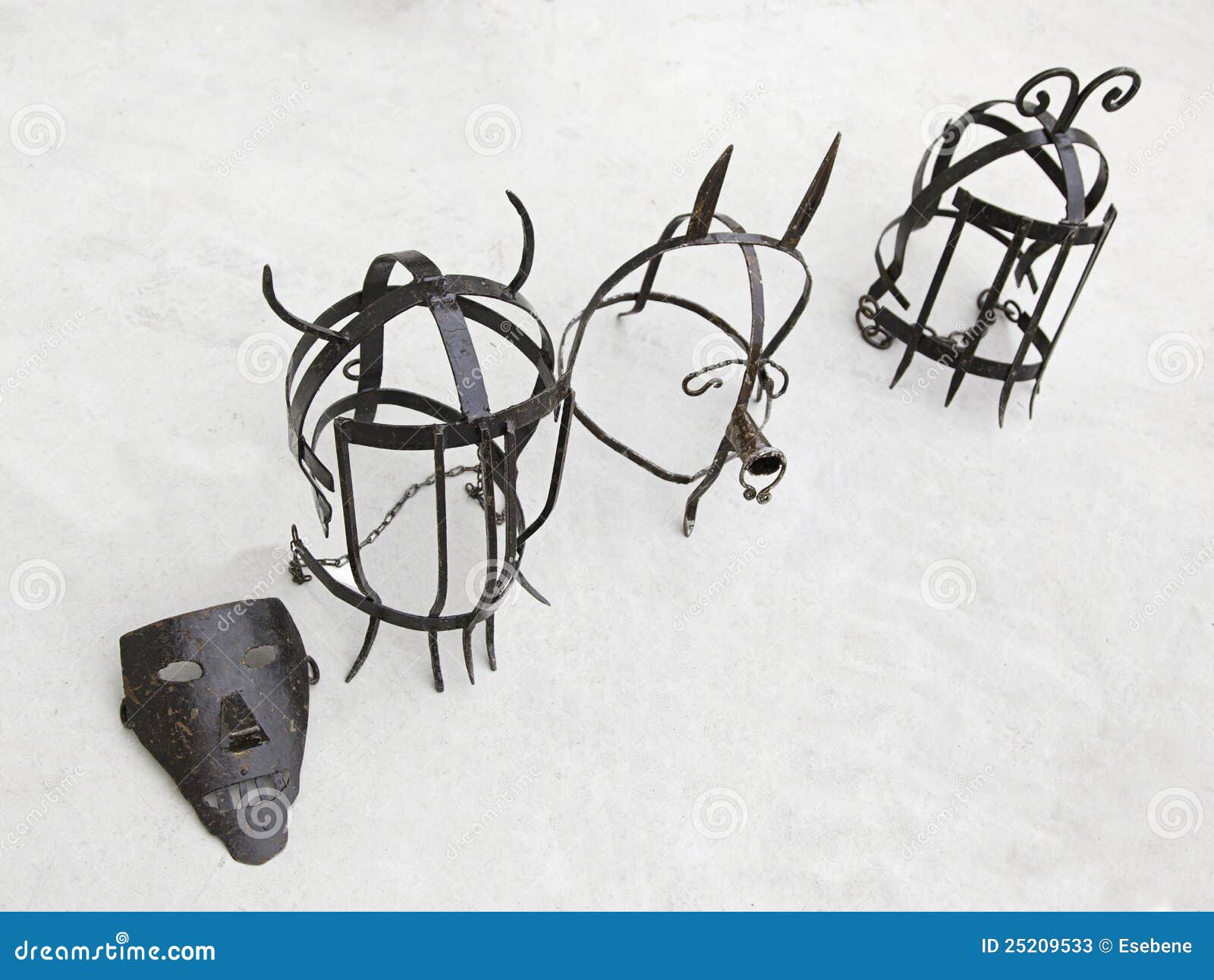 Instruments of Torture, Inquisition Stock Image - Image of murderer ...