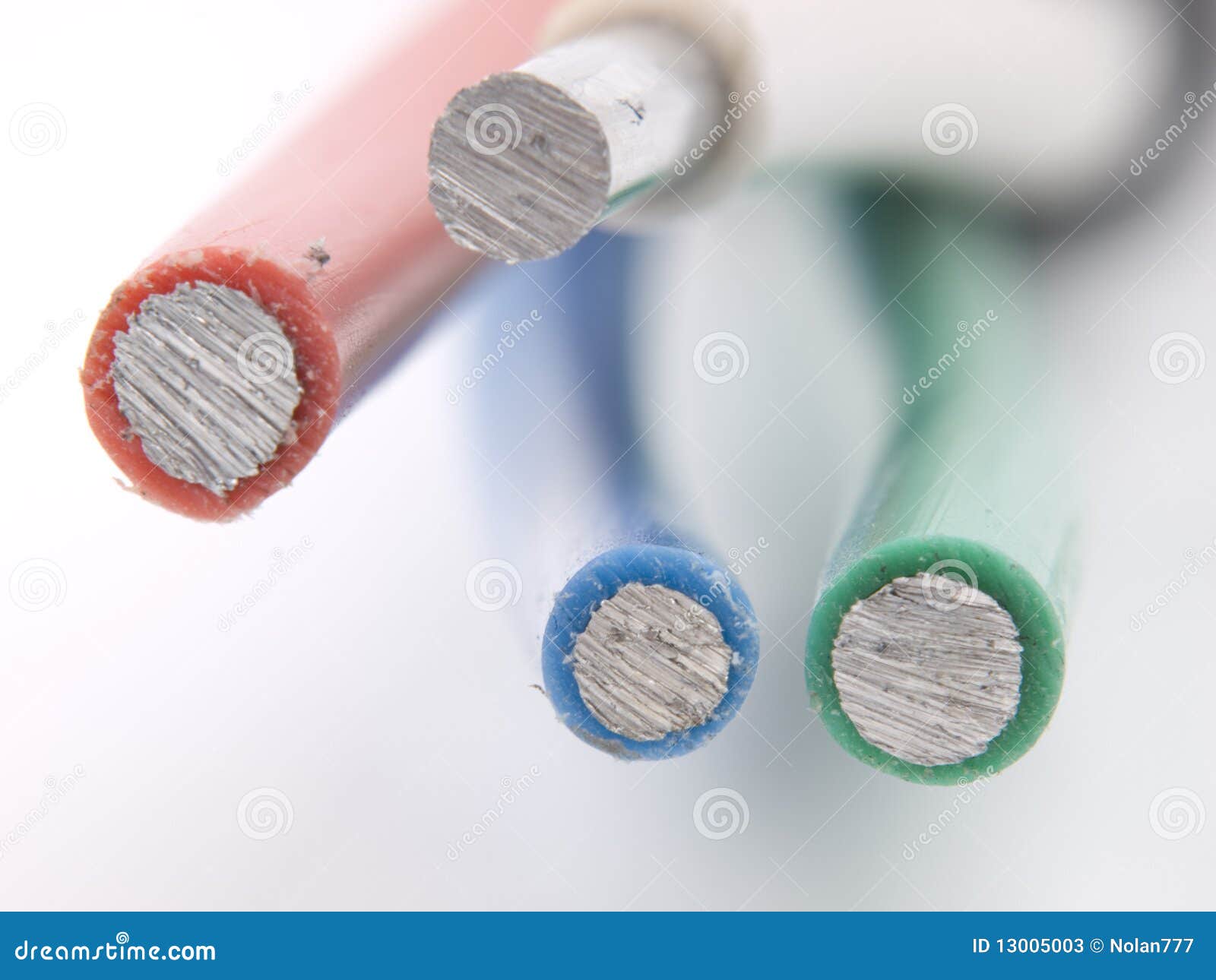 Insulated power cable stock image. Image of aluminium - 13005003