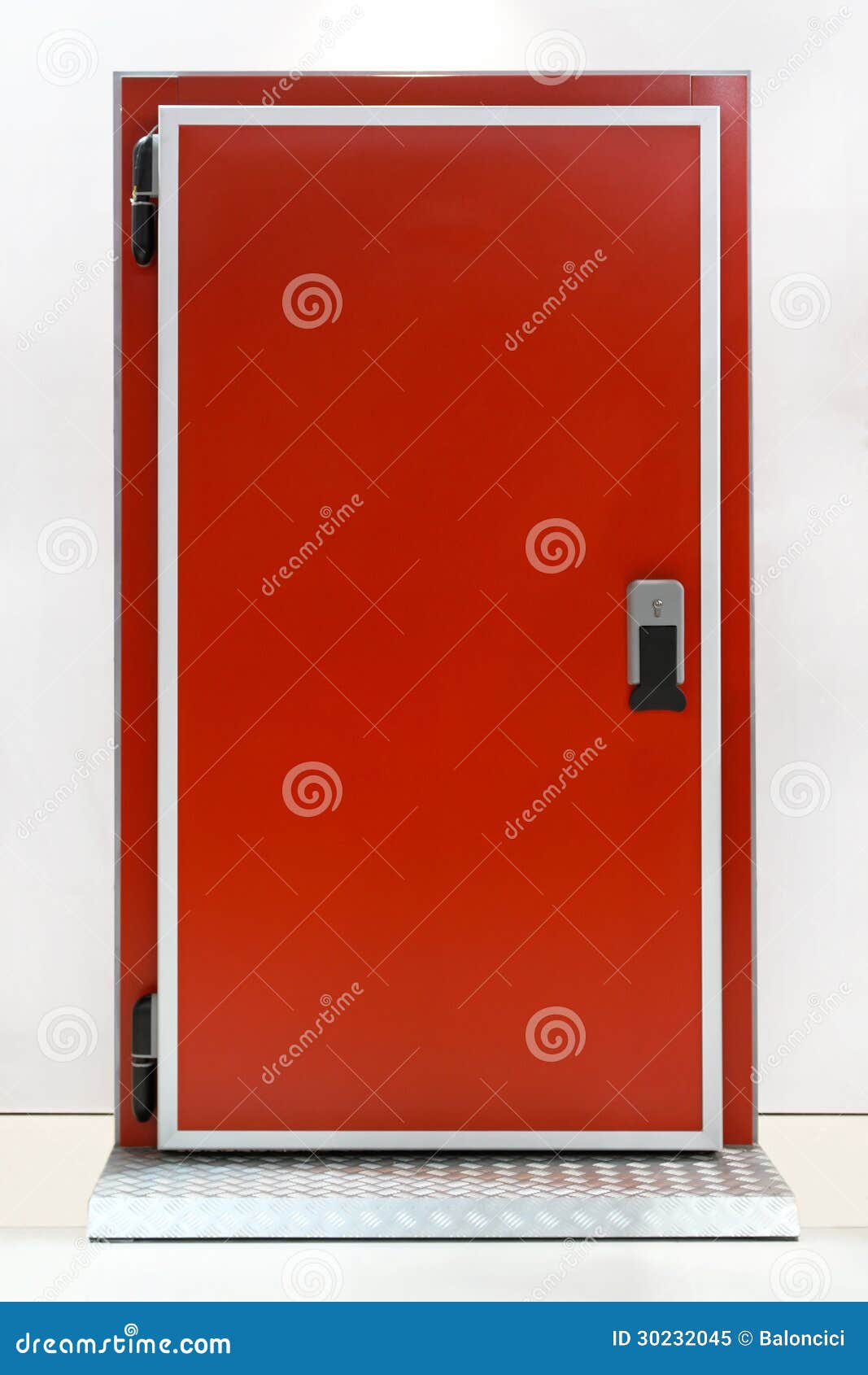 Reefer door stock image. Image of thermo, access, interior - 30232045
