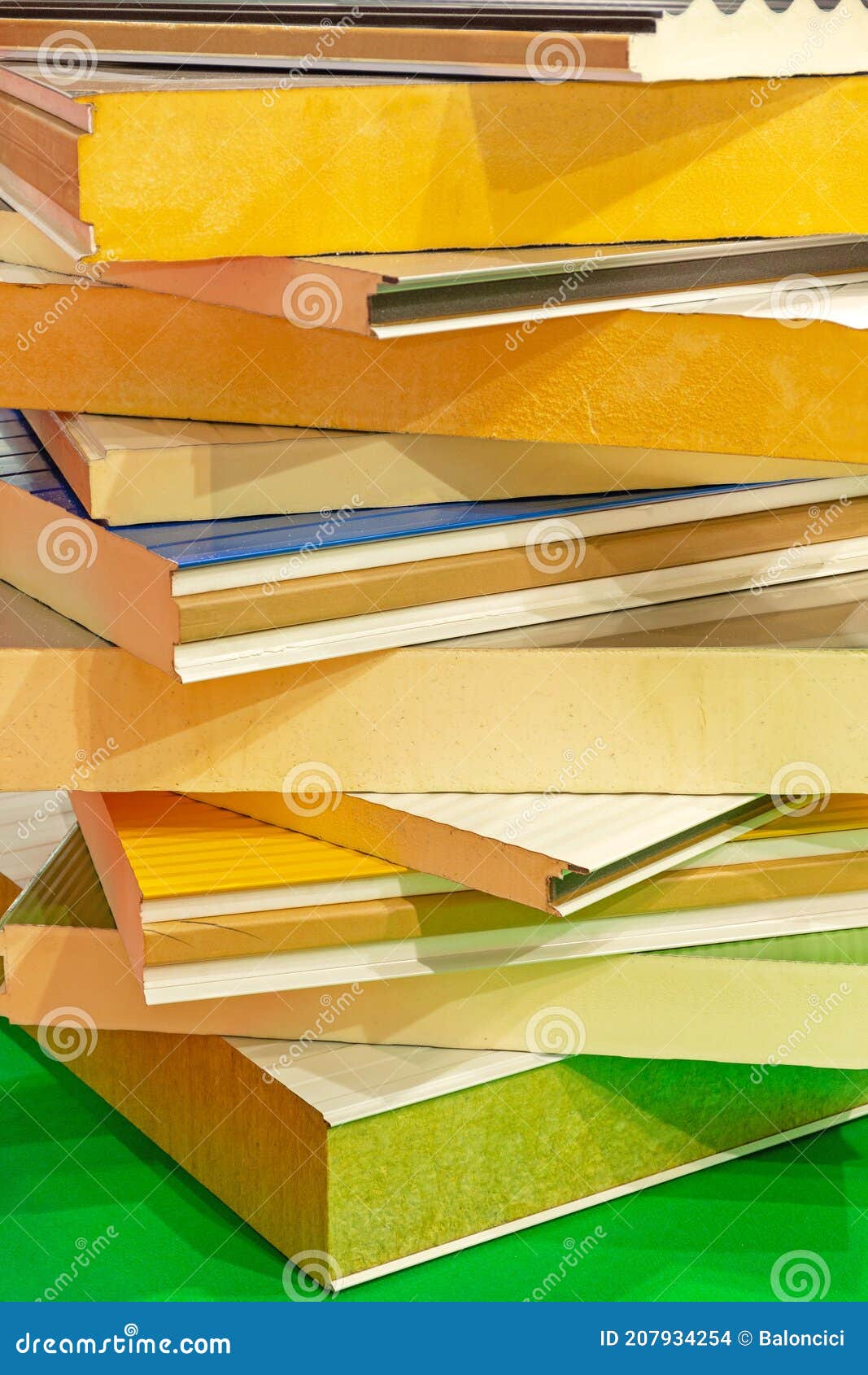 Wall Panels, Decorated With White Moldings Stock Photo | CartoonDealer ...