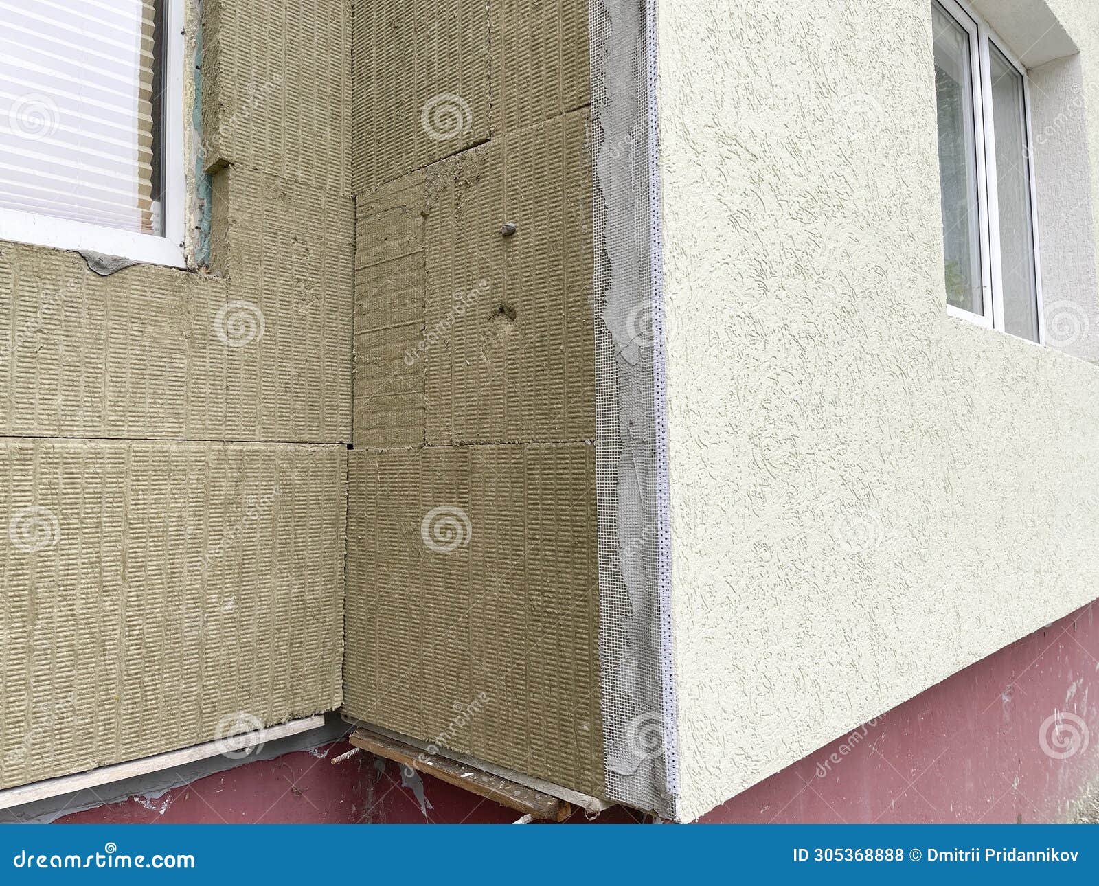 Insulation of External Walls of the House and and Facade Cladding ...