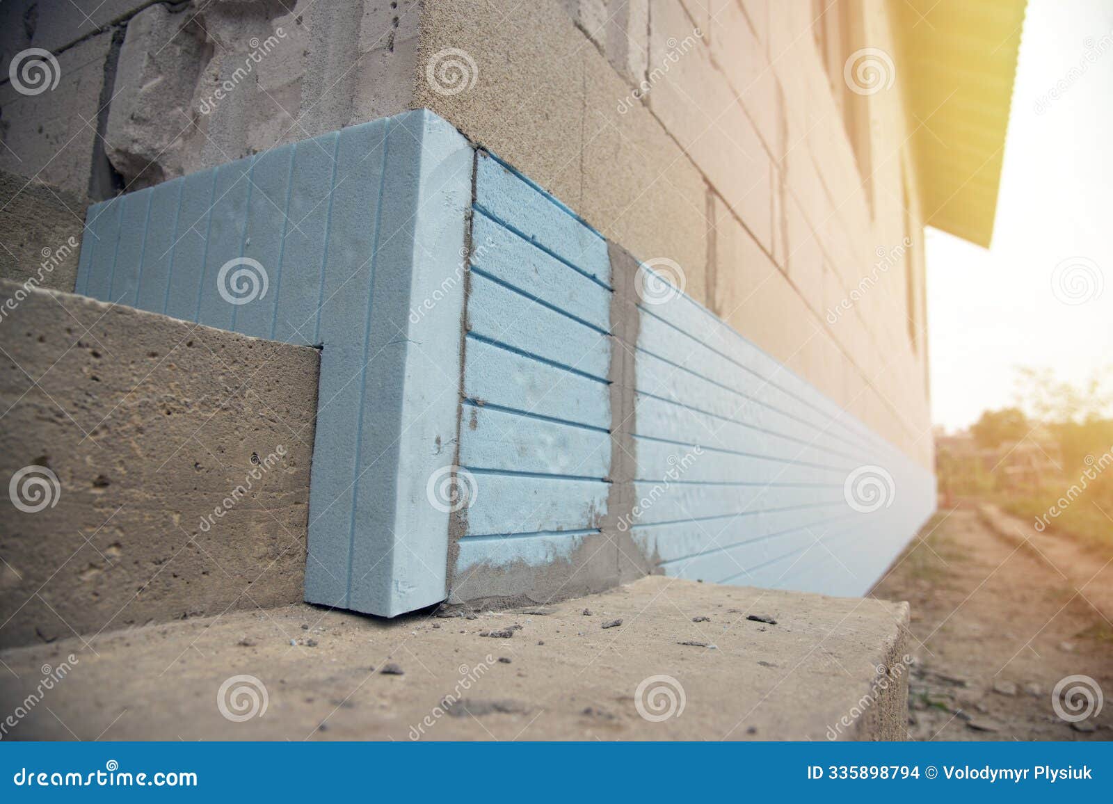 Insulation Extruded Polystyrene Panels Stock Photo - Image of ...