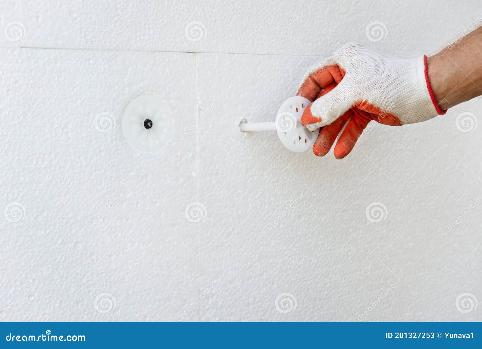 Insulation of the House with Polyfoam Stock Image - Image of modern ...