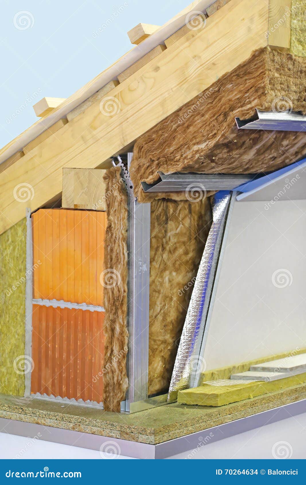 Insulation stock photo. Image of home, cross, energy - 70264634