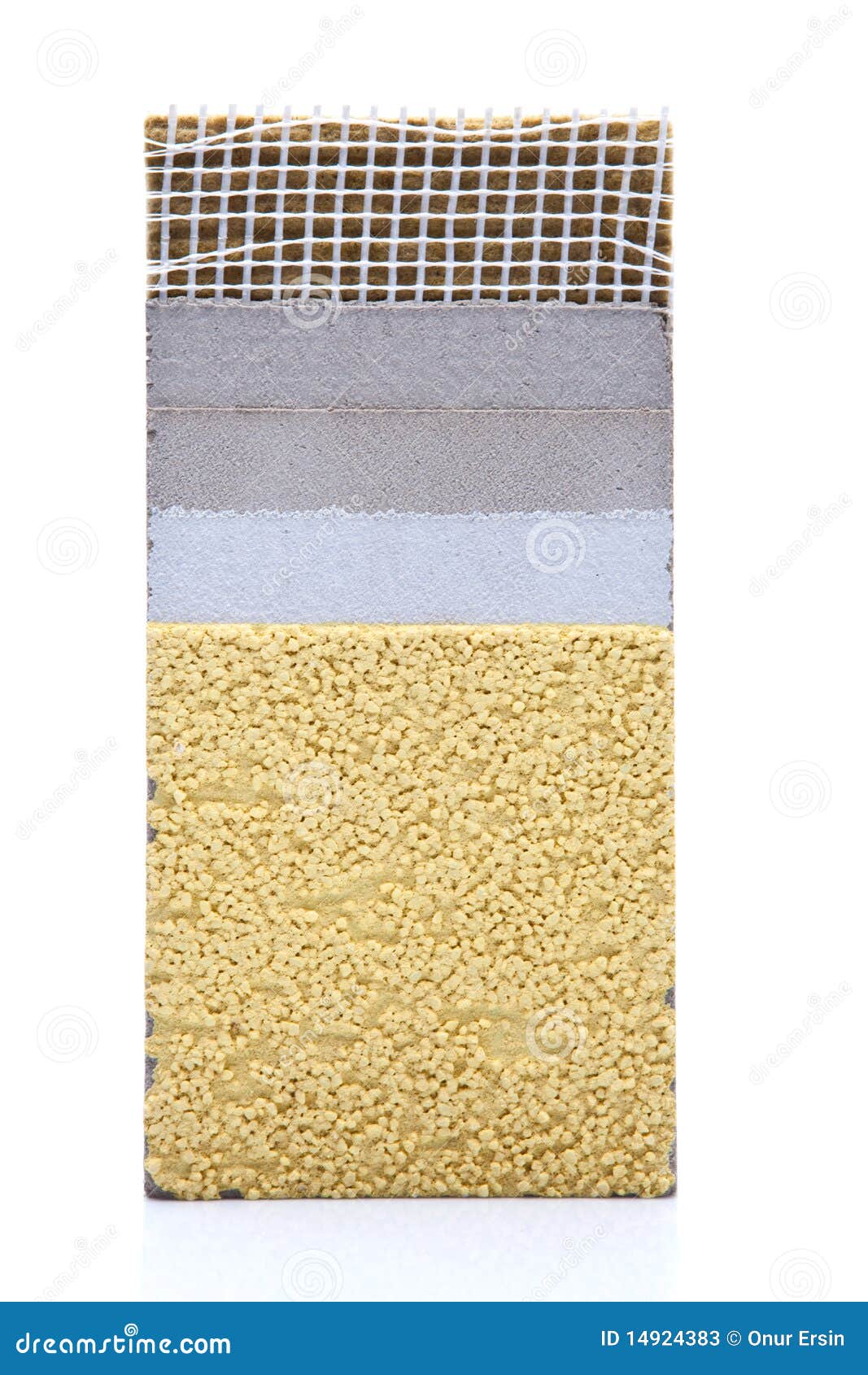 Insulation Meterial Cross Section Stock Image - Image of insulation ...