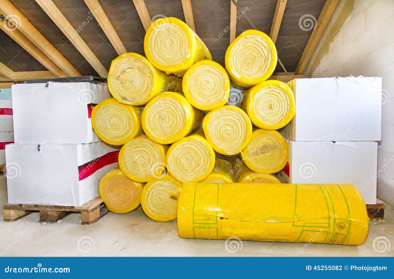 Insulation stock photo. Image of material, economies - 45255082