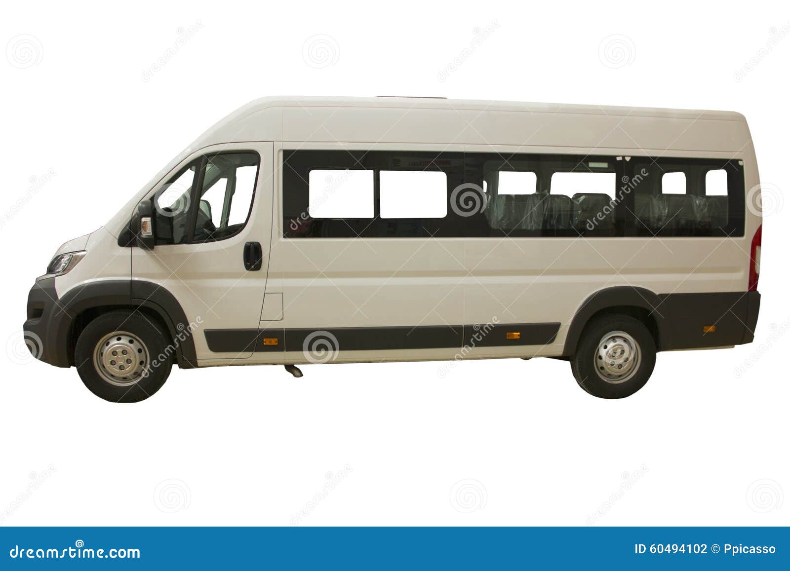 Insulation of the Passenger Bus Stock Photo - Image of isolated, coach ...