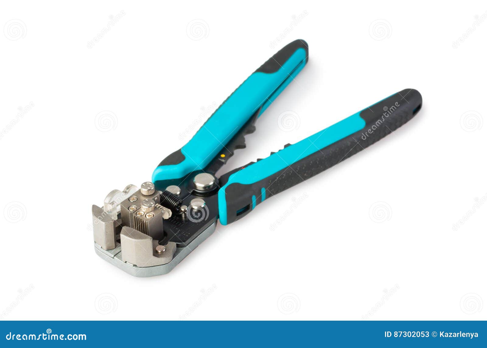 Insulation Stripper Isolated Stock Image - Image of equipment, pliers ...