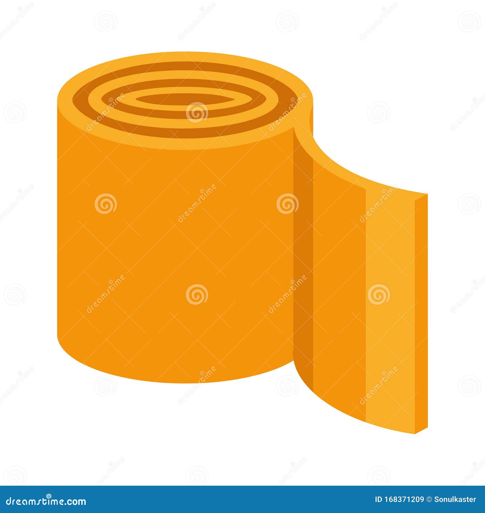 Insulation or Wool, Building Material, Glasswool or Soundproofing Roll ...