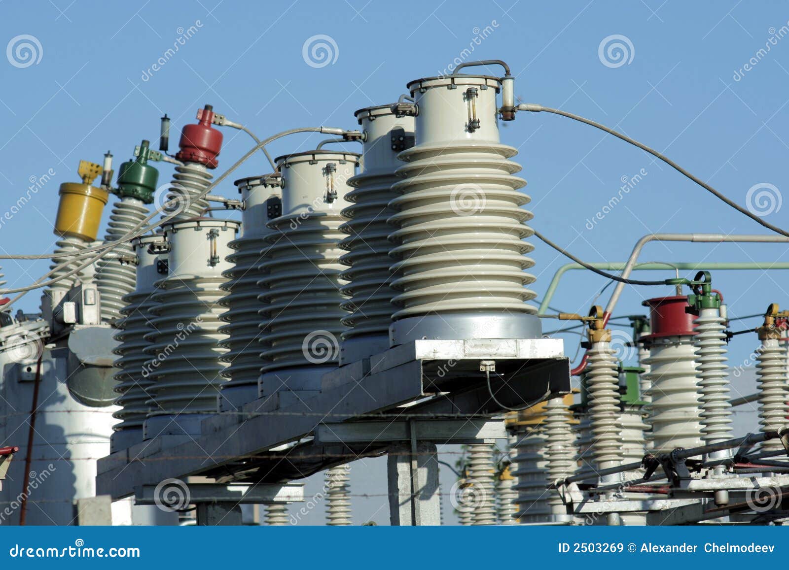 Insulators stock image. Image of industrial, insulator - 2503269