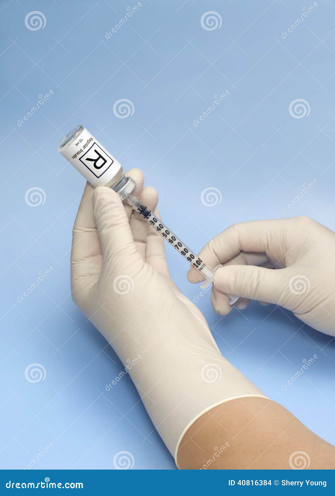 Insulin Draw stock photo. Image of prescription, needle - 40816384