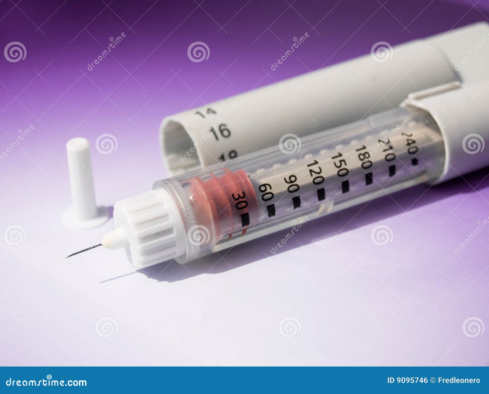Insulin injecting pen stock photo. Image of insulin, needle - 9095746