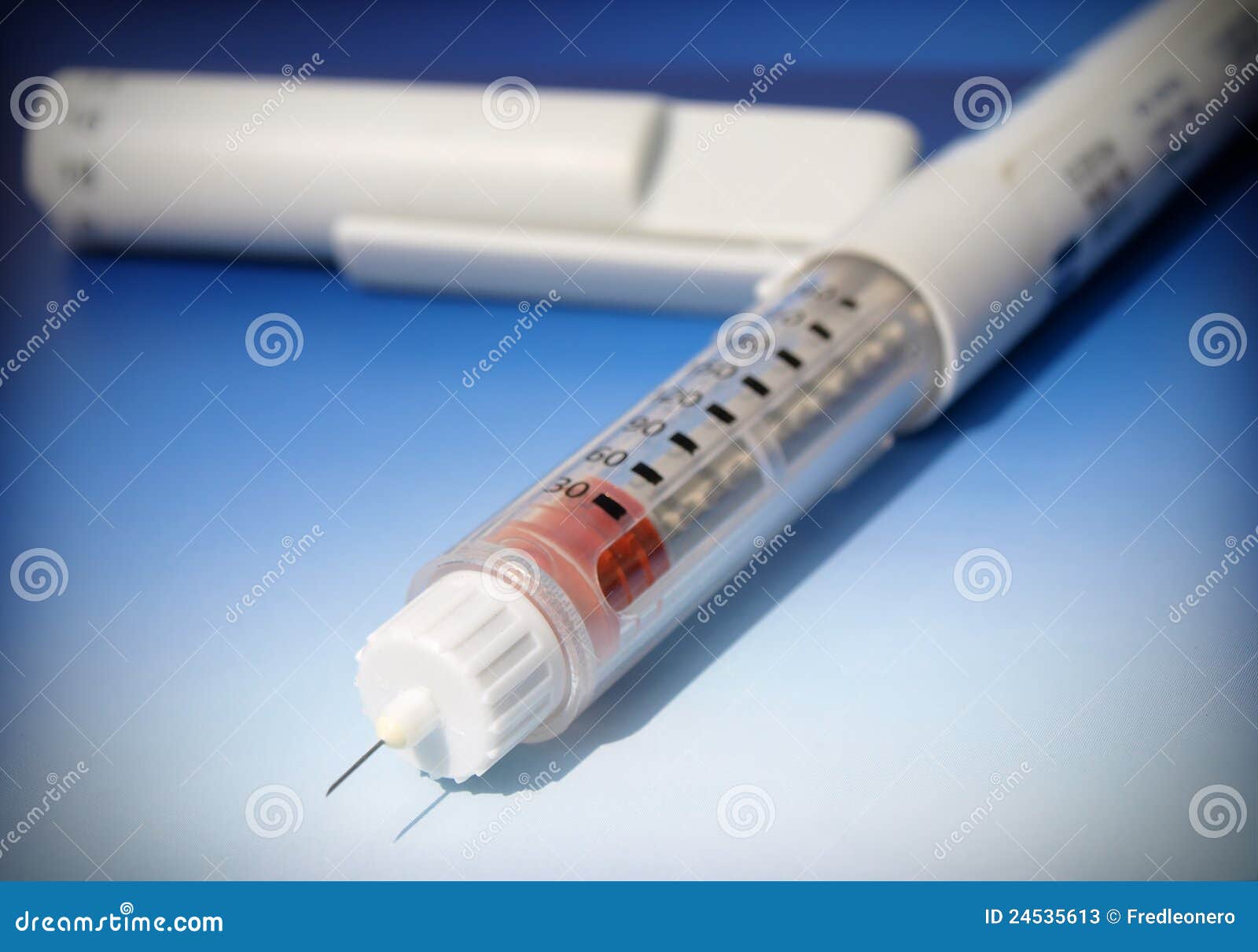 Insulin Injection Stock Photos - Image: 24535613
