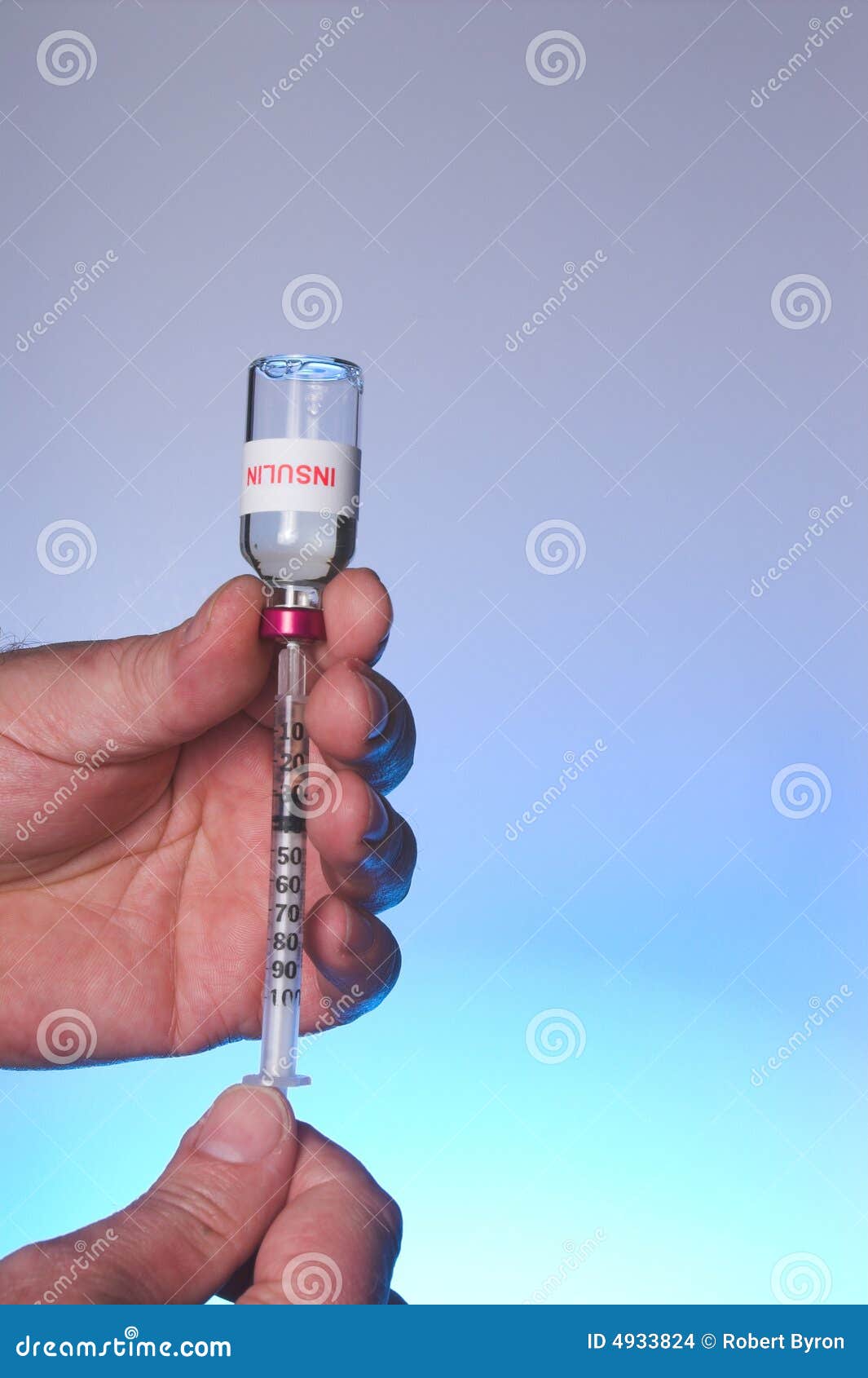 Insulin Injection stock photo. Image of nurse, needle - 4933824