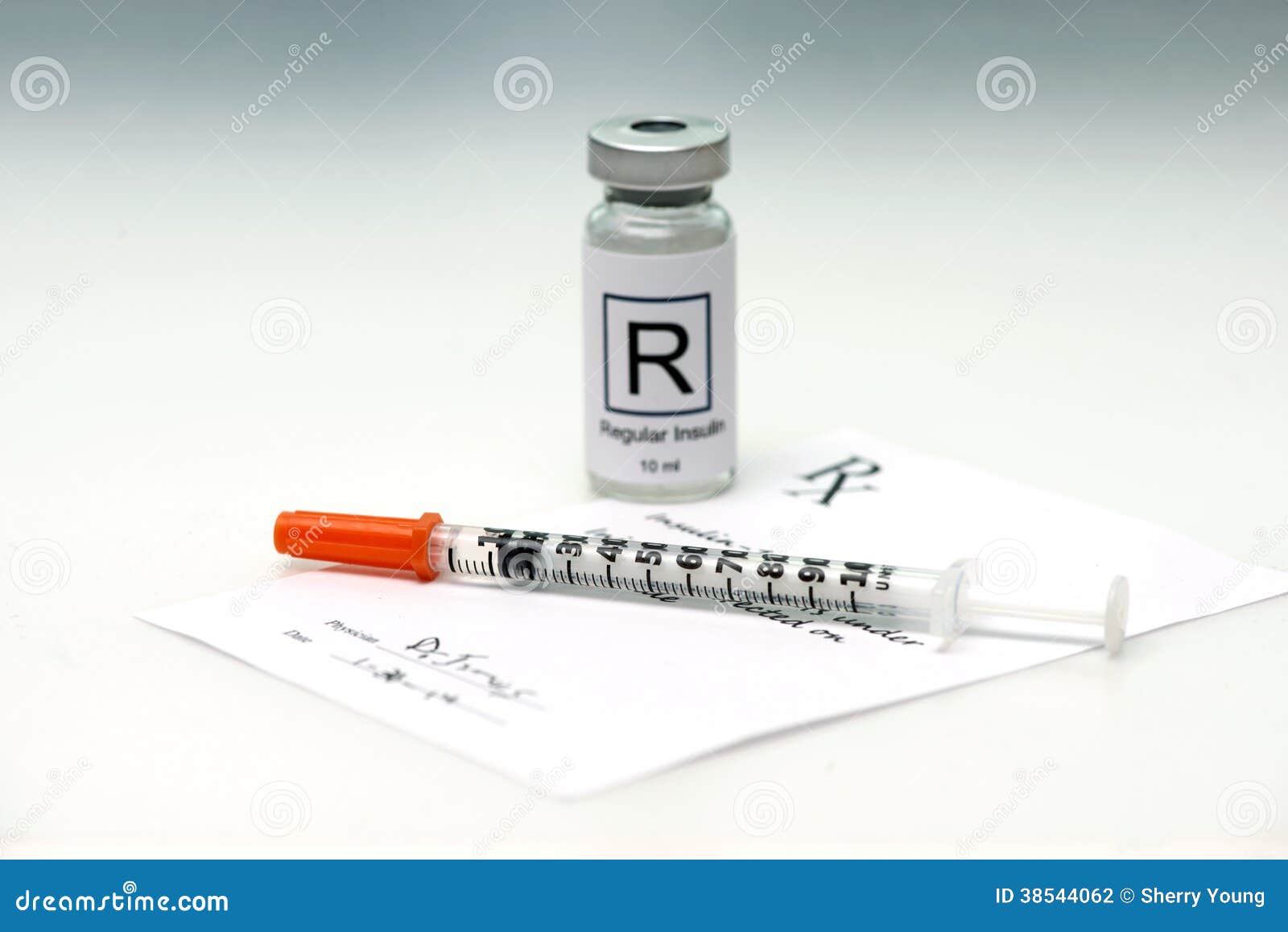 Insulin Prescription stock photo. Image of drug, care - 38544062