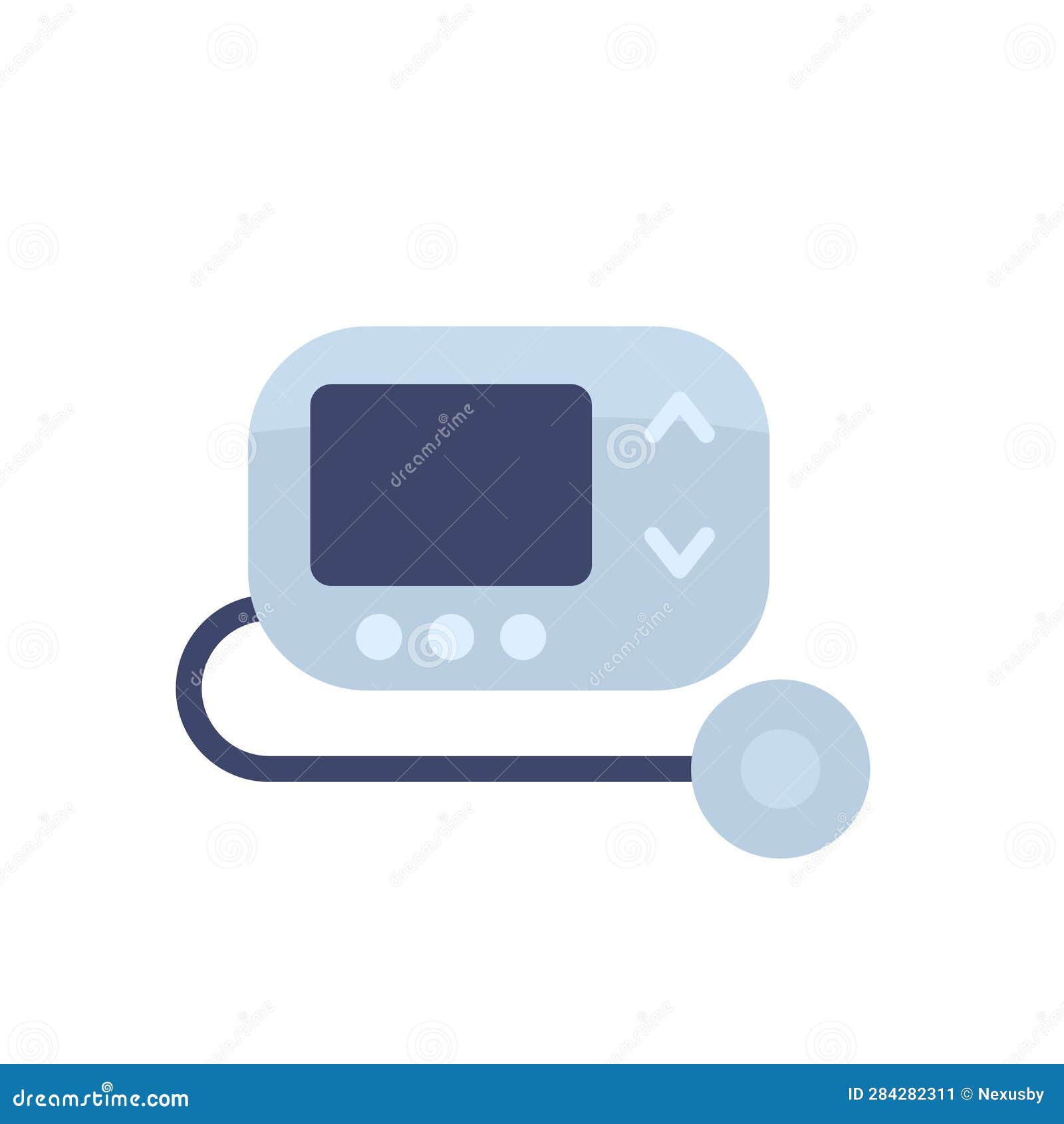 Insulin Pump. Diabetes Line Icon, Glucose Monitoring Life. Modern ...