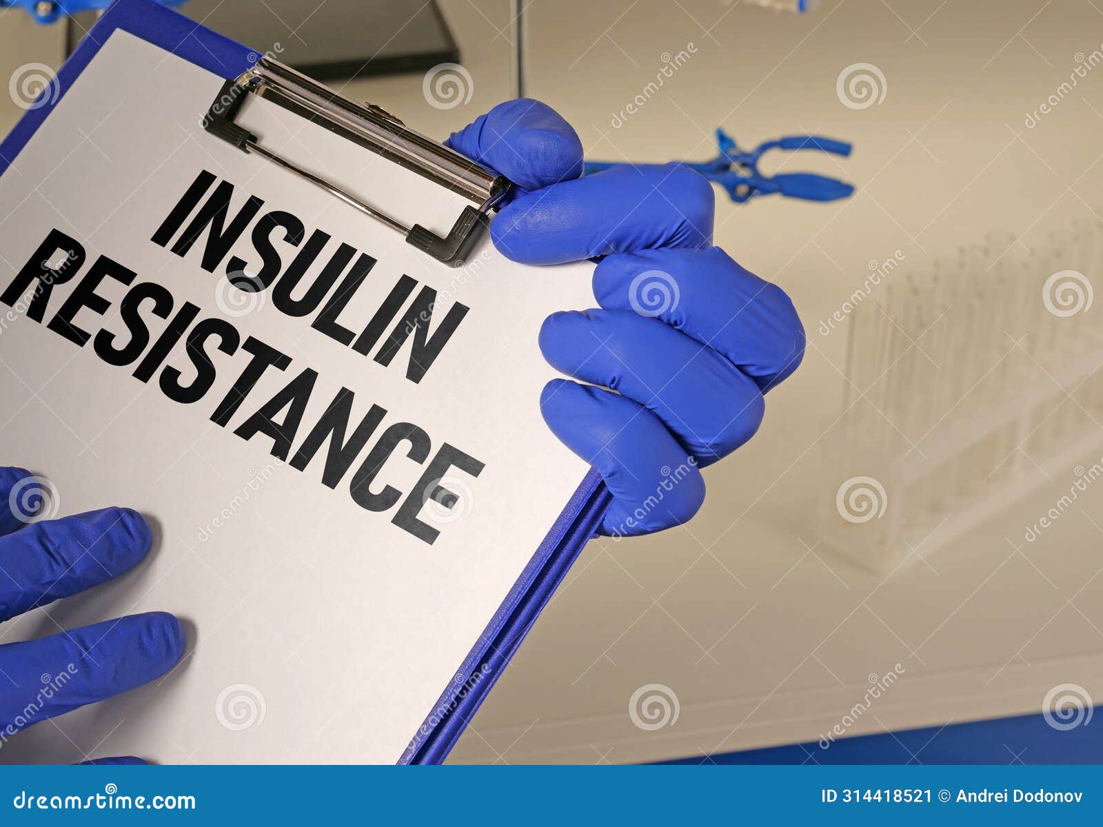 Insulin Resistance is Shown Using the Text Stock Image - Image of ...