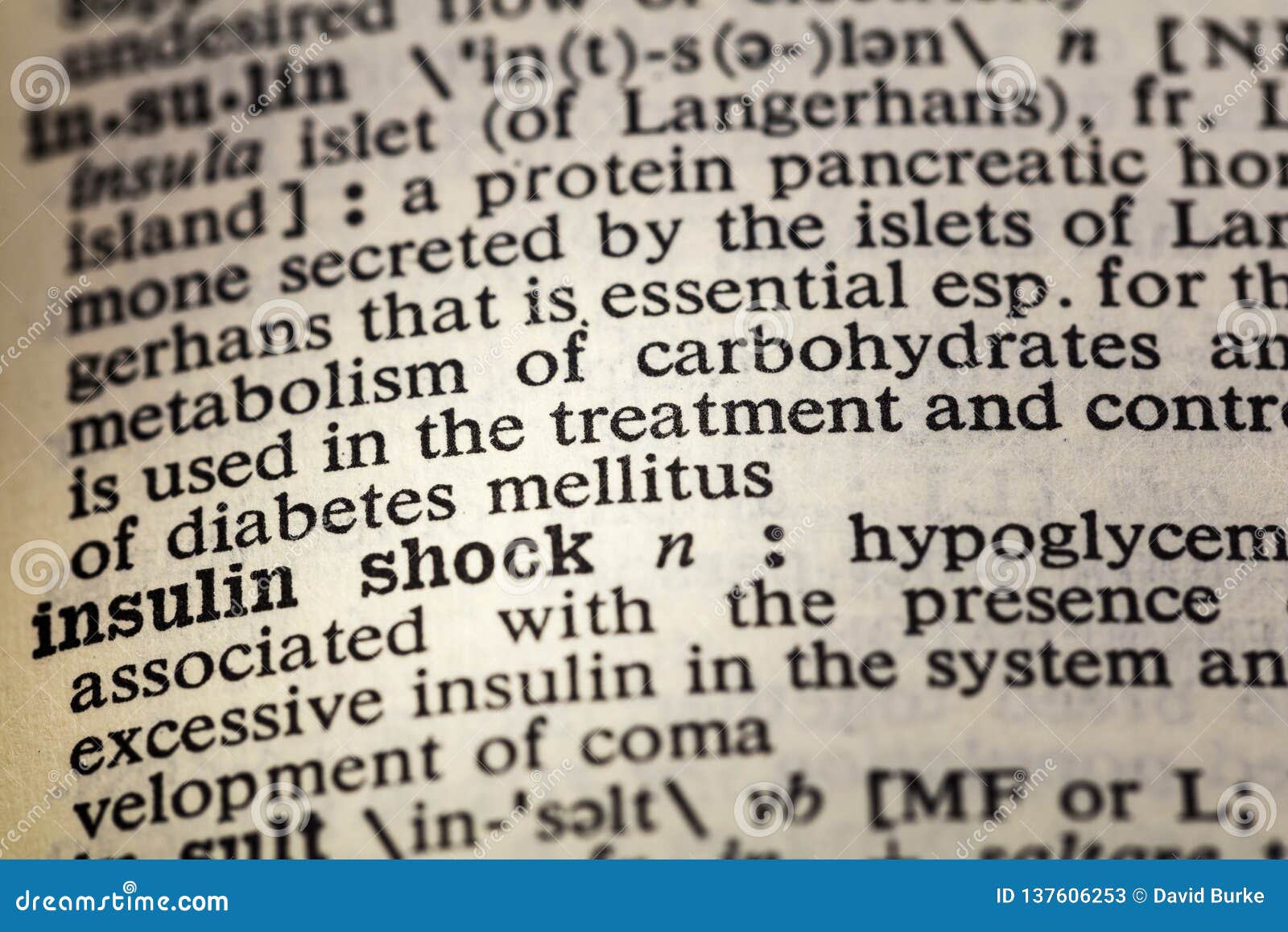 And Insulin Shock Diabetic Coma