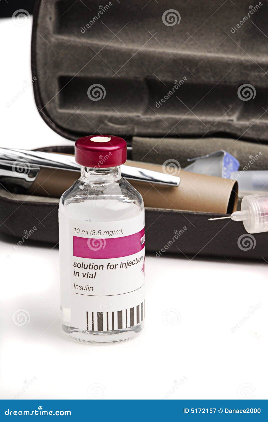 Insulin vial stock image. Image of numbers, bottle, prescription - 5172157