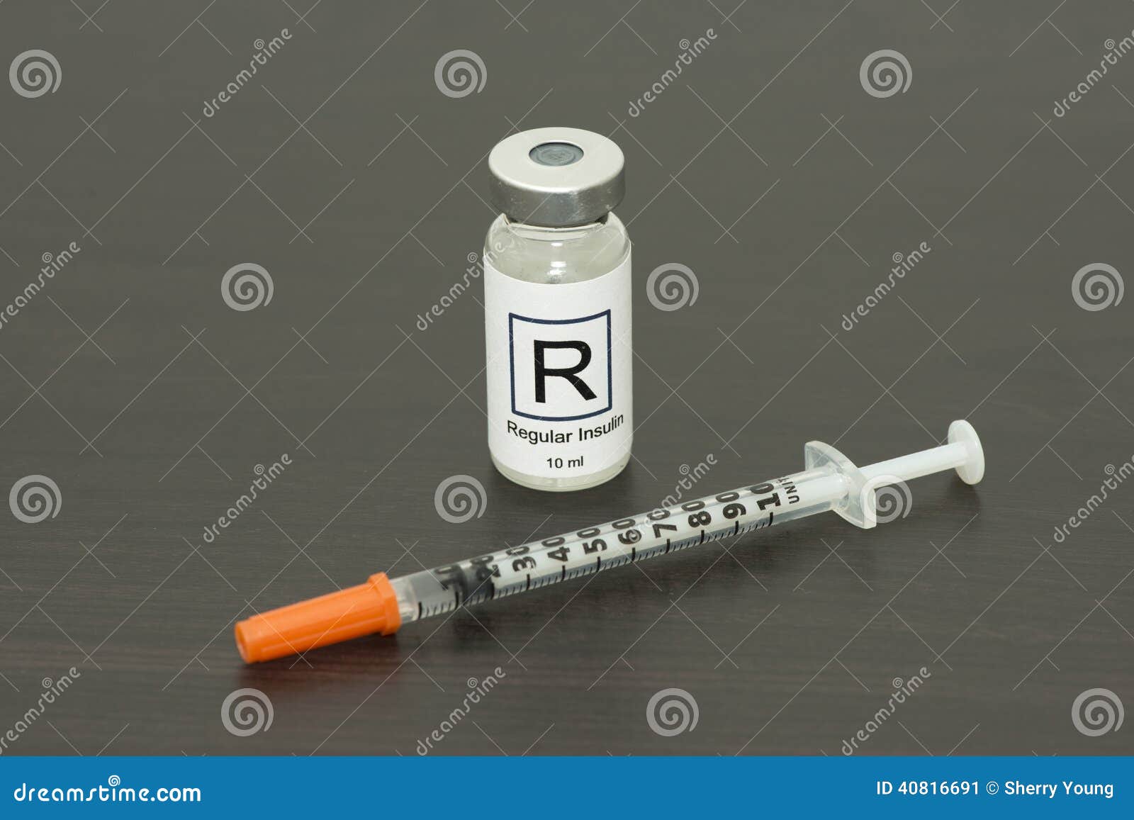 Insulina regular imagen de archivo. Imagen de terapia - 40816691
