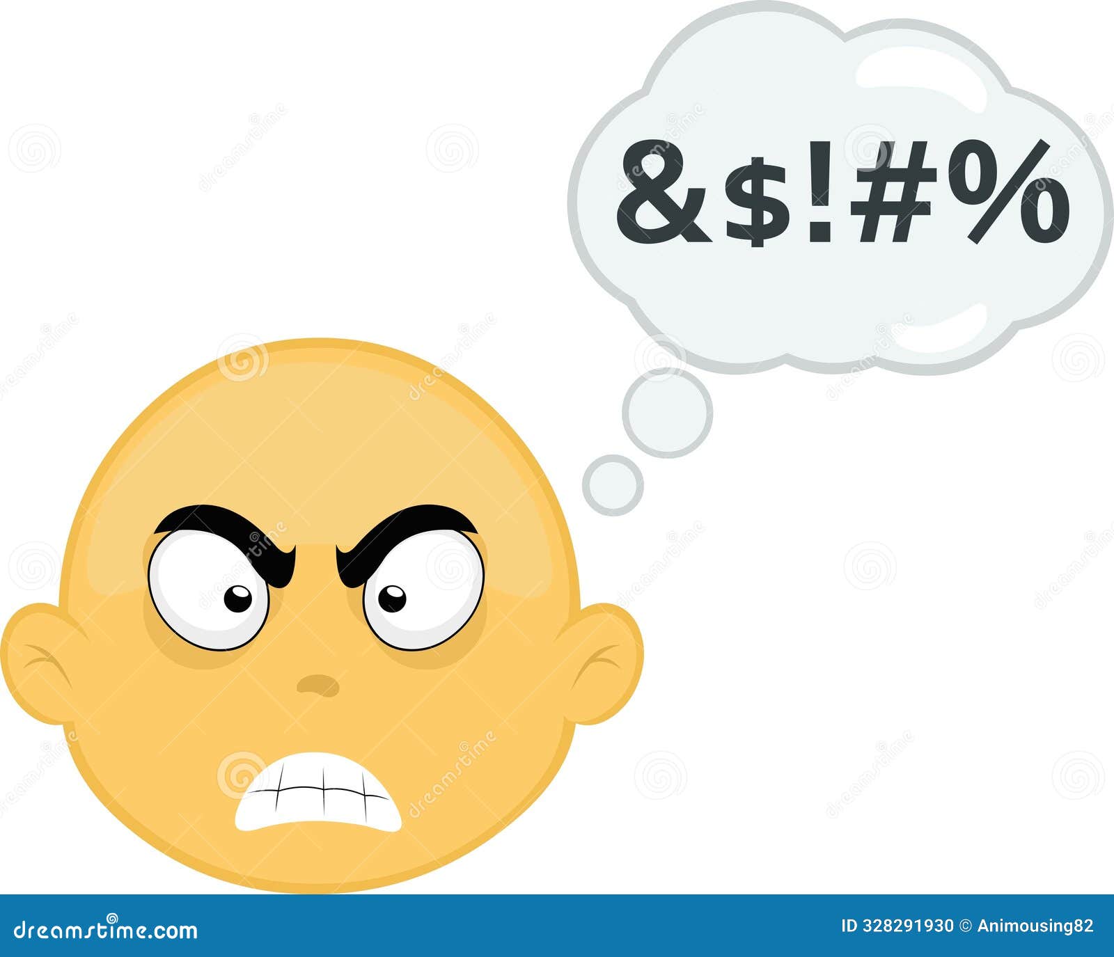 Insult Speech Bubble Thought Stock Vector - Illustration of balloon ...