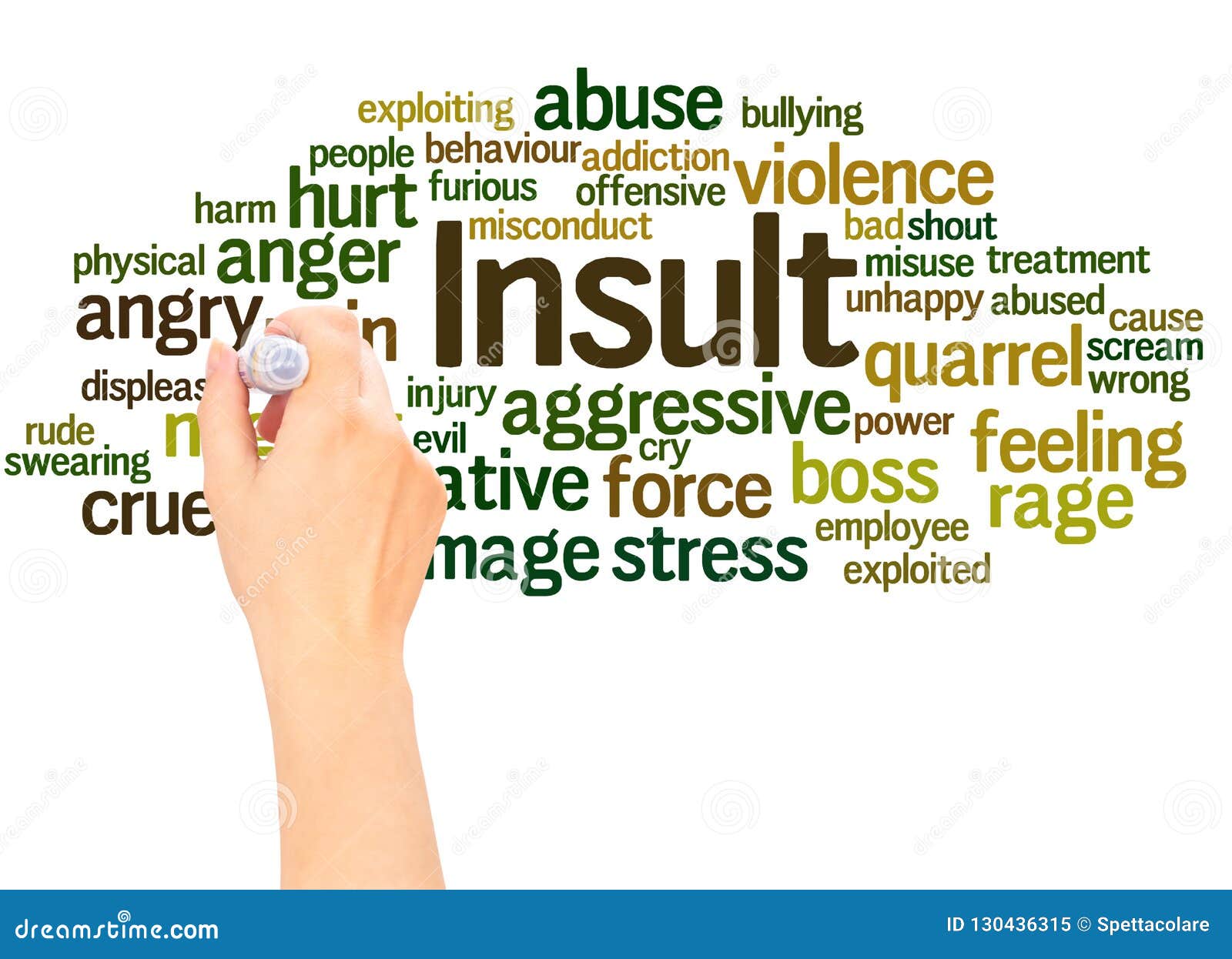 Insult Symbol Cartoon Vector | CartoonDealer.com #48818479