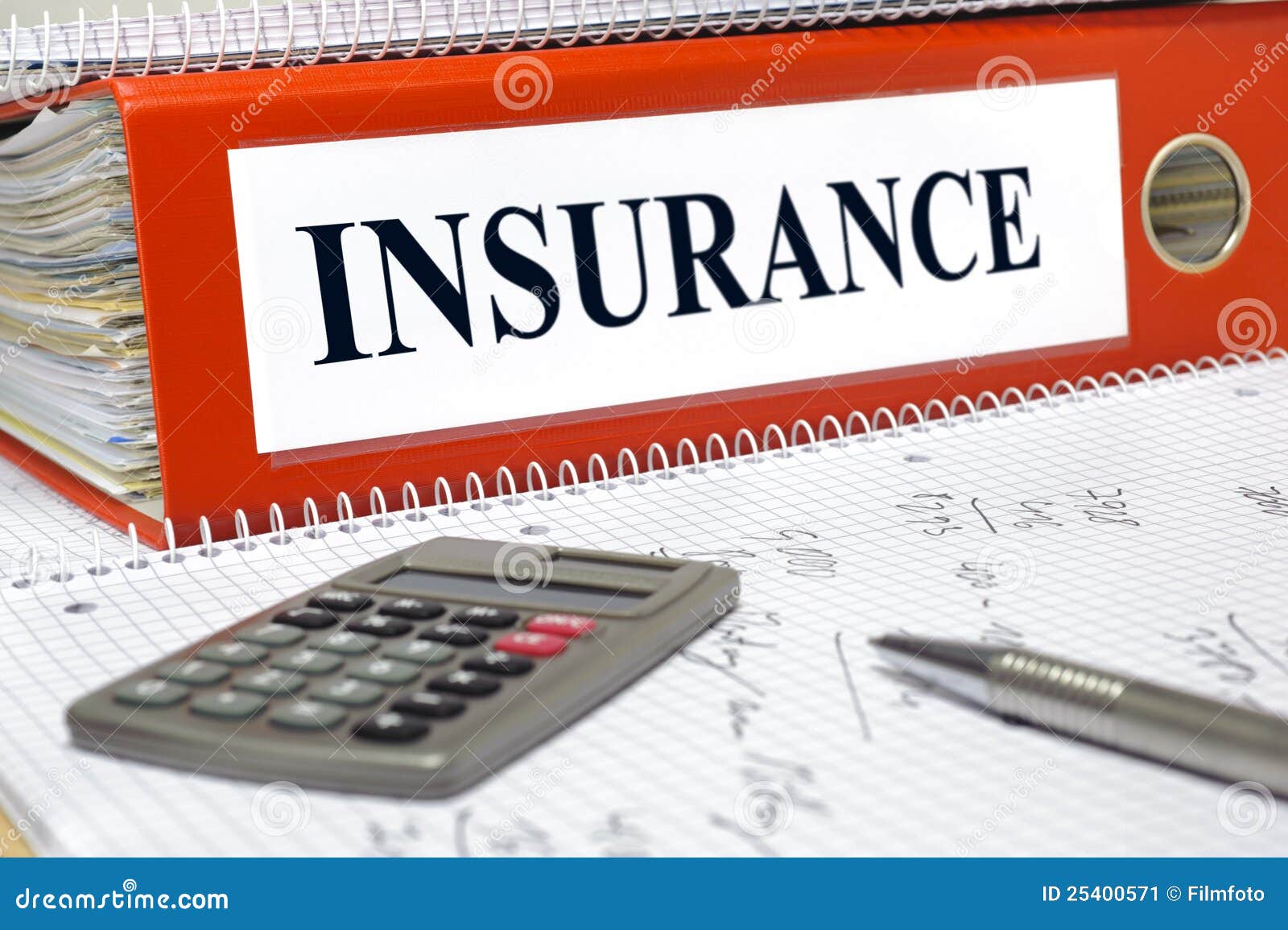 Insurance stock image. Image of business, management - 25400571
