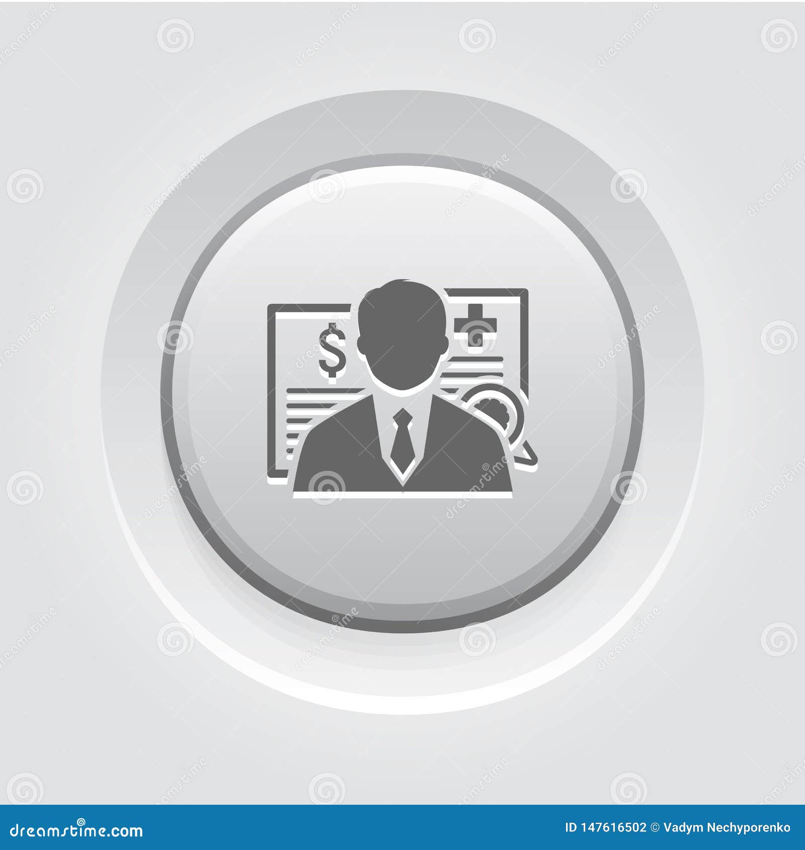 Agent Icon. Spy Sunglasses. Hat And Glasses Vector Illustration ...