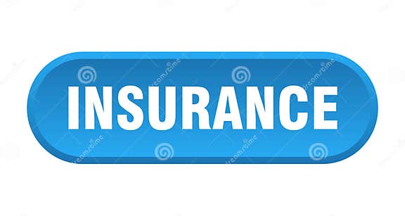 Insurance button stock vector. Illustration of price - 196829792