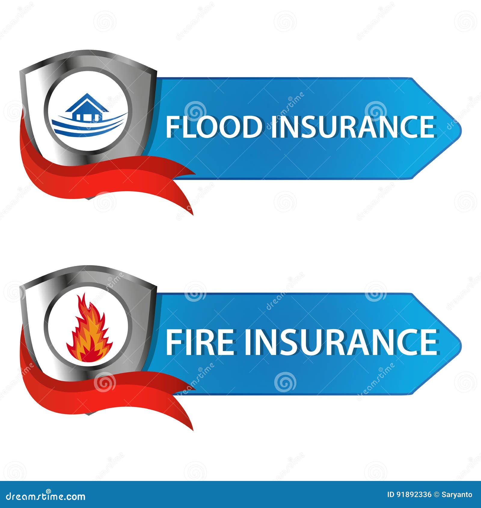 Insurance buttons stock vector. Illustration of claim - 91892336
