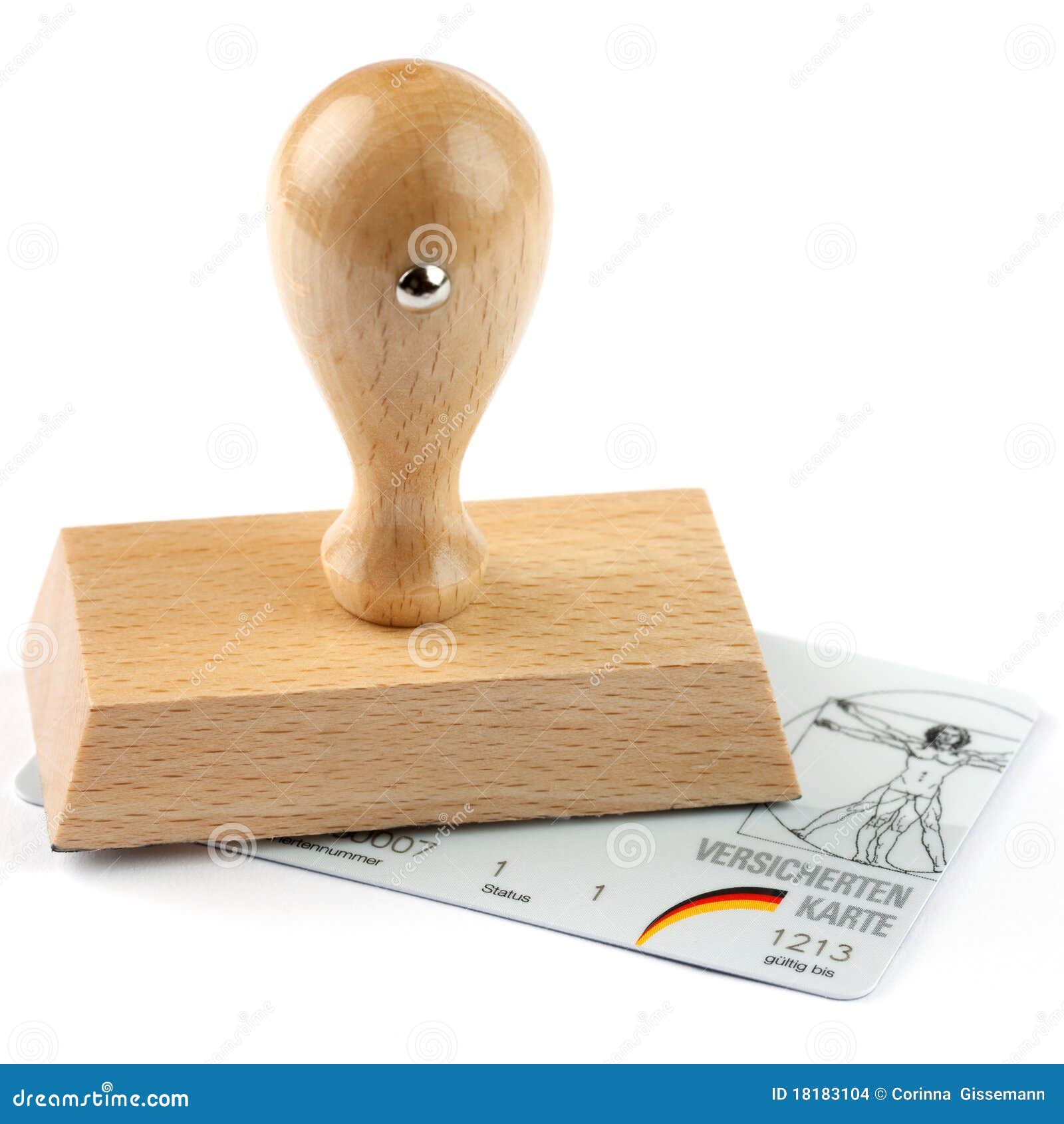 Insurance card and stamp stock photo. Image of copy, health - 18183104