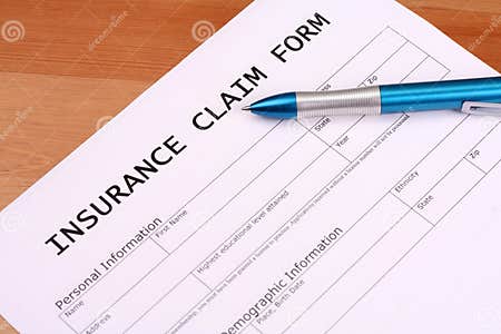 Insurance Claim Form stock photo. Image of care, health - 13742100