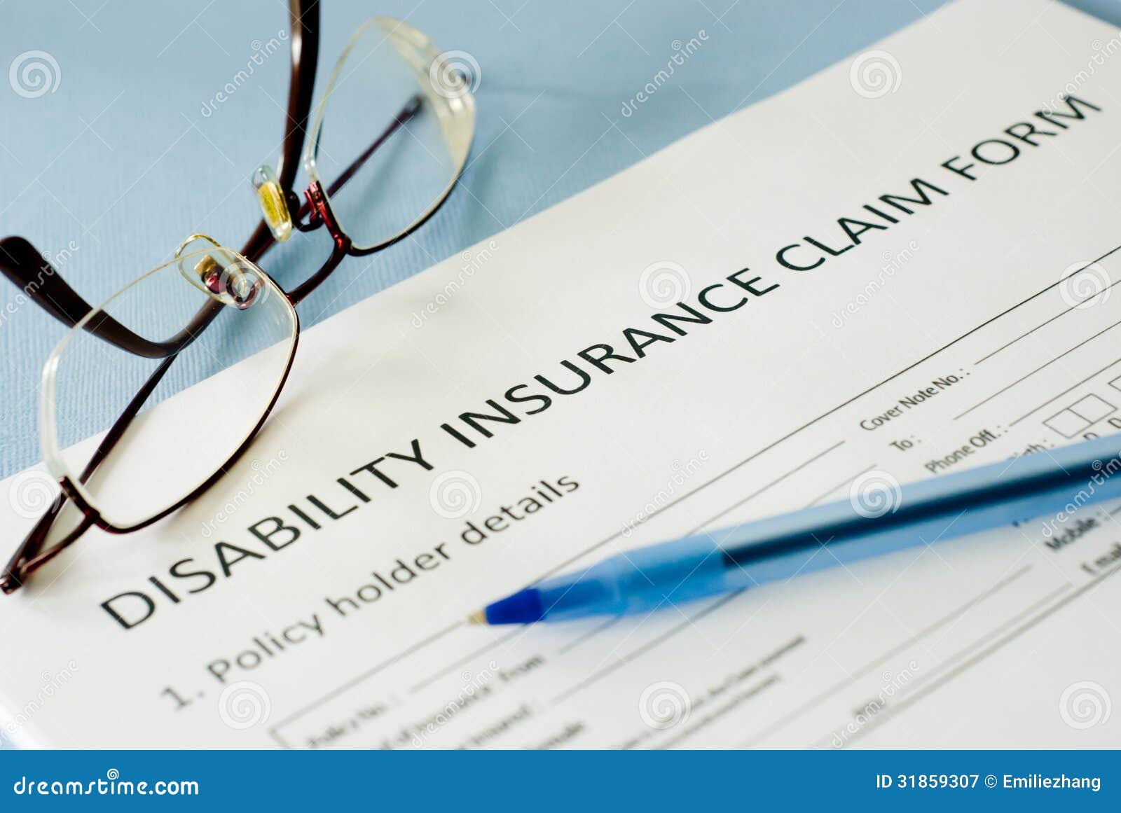 Insurance claim form stock image. Image of paper, font - 31859307