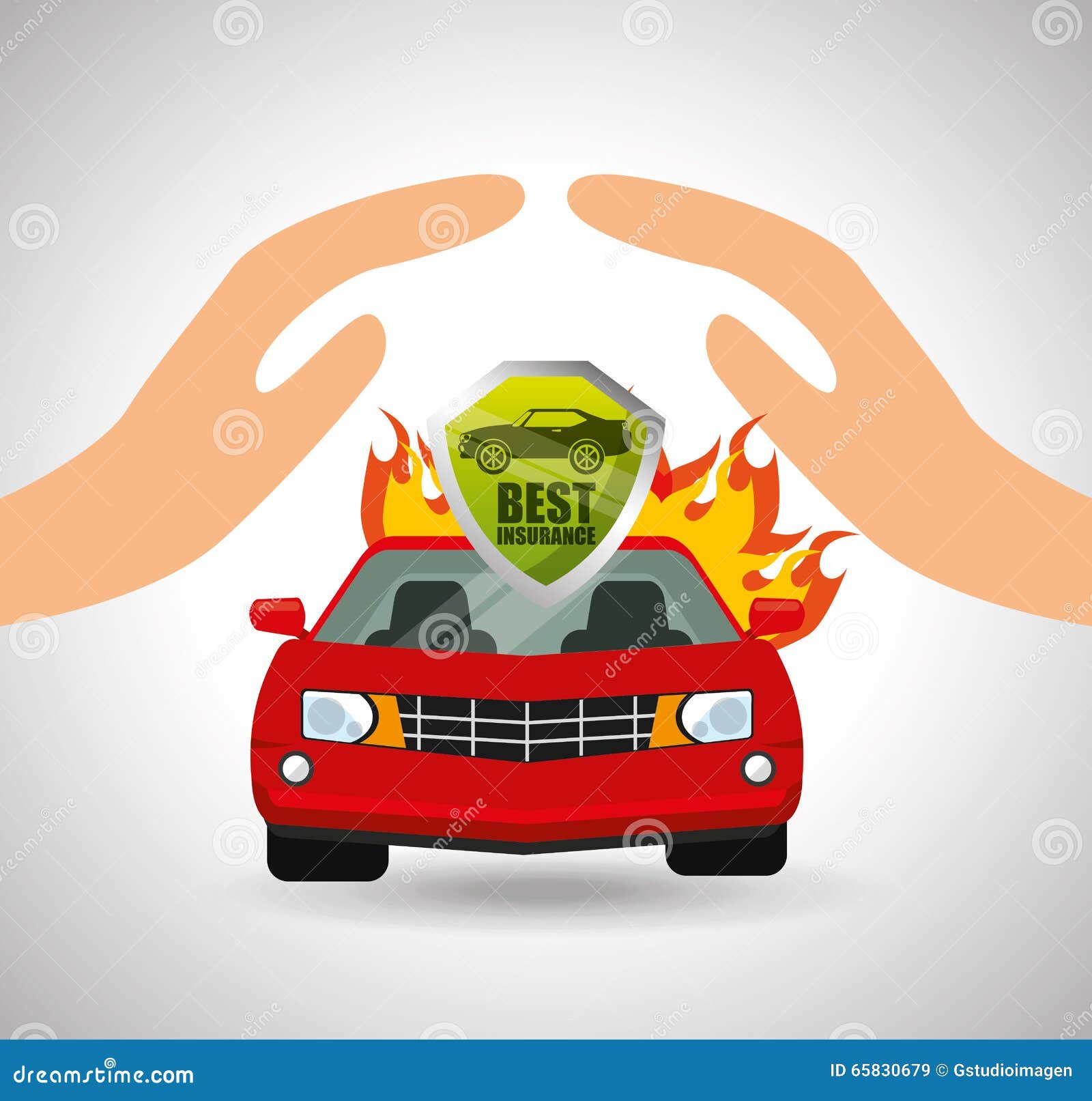 Insurance company design stock vector. Illustration of business - 65830679